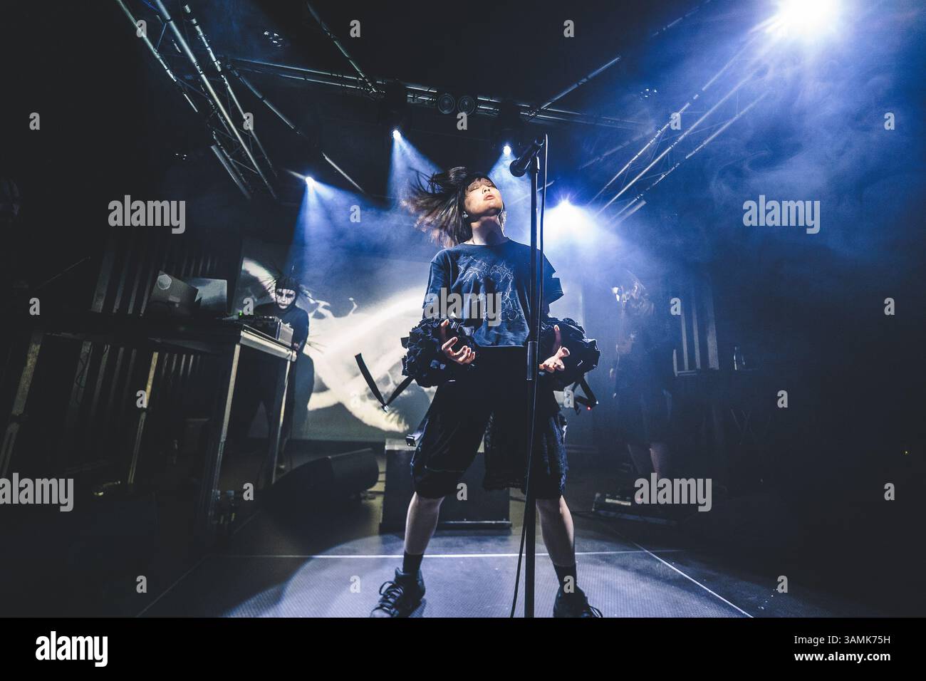 Aarhus, Denmark. 10th, April 2025. The Japanese metal act Violent Magic ...