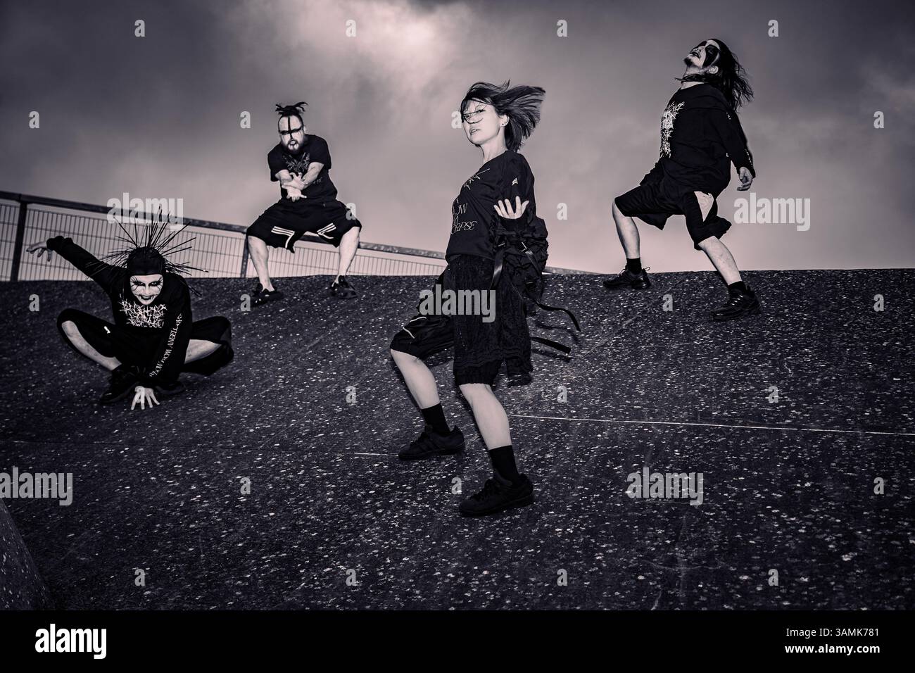 Aarhus, Denmark. 10th, April 2025. The Japanese metal act Violent Magic ...