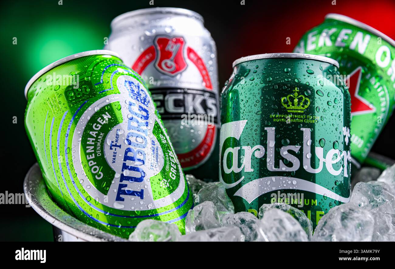 Ice cold tuborg lager hi-res stock photography and images - Alamy