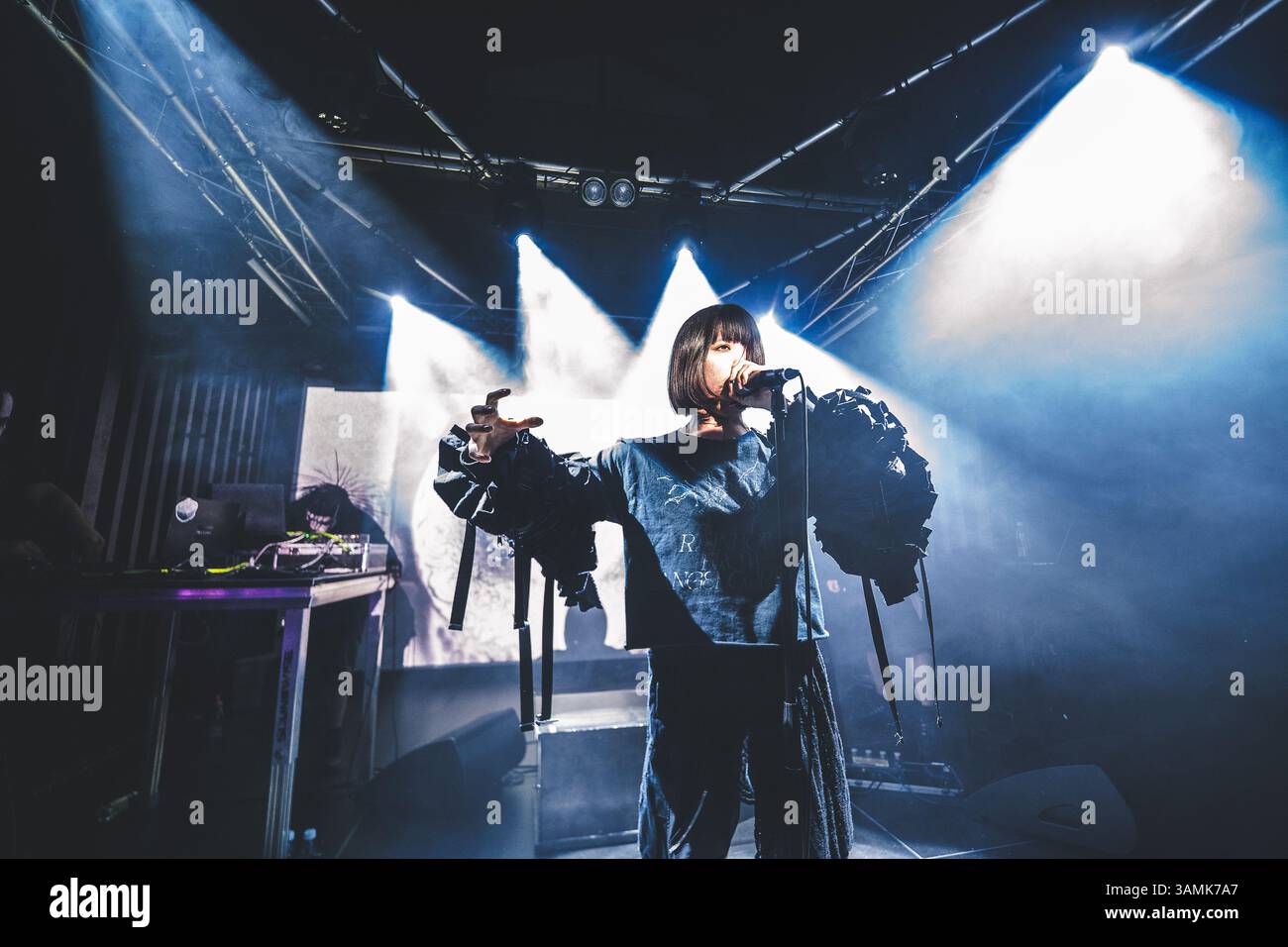 Aarhus, Denmark. 10th, April 2025. The Japanese metal act Violent Magic ...