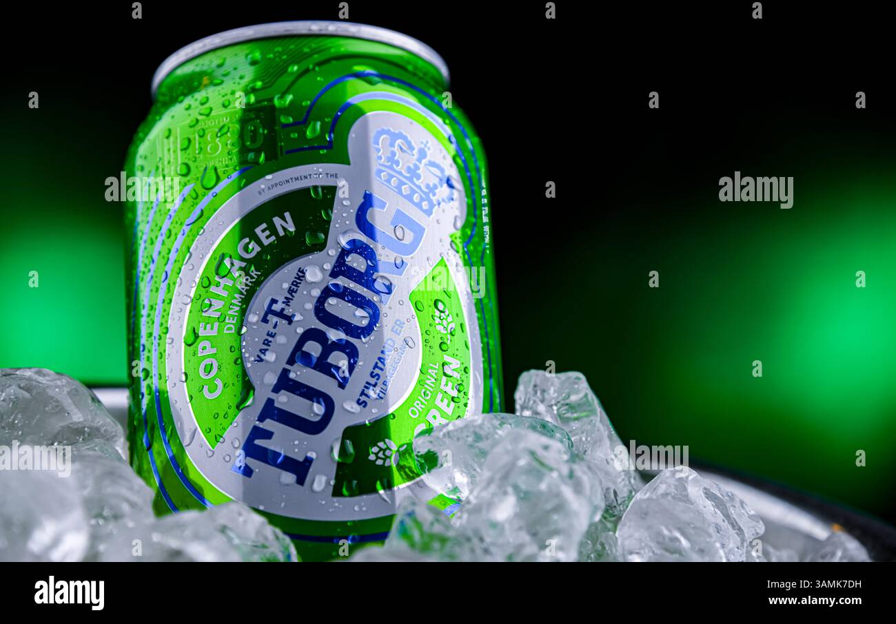Ice cold tuborg lager hi-res stock photography and images - Alamy