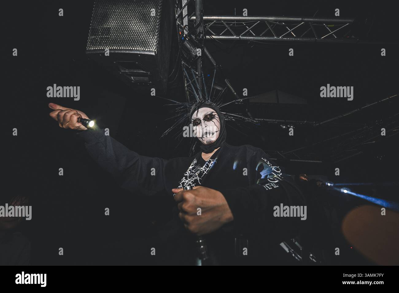 Aarhus, Denmark. 10th, April 2025. The Japanese metal act Violent Magic ...