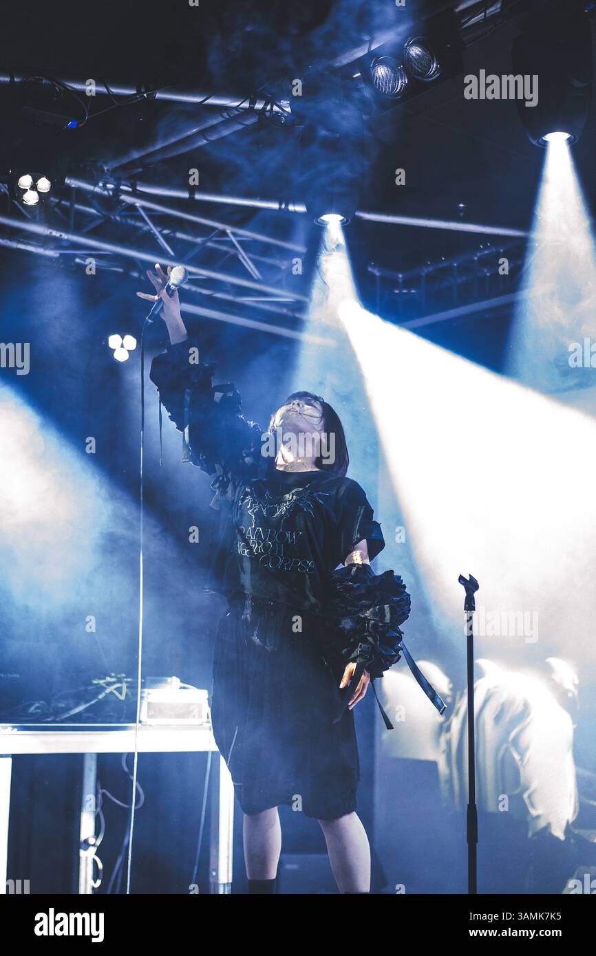 Aarhus, Denmark. 10th, April 2025. The Japanese metal act Violent Magic ...