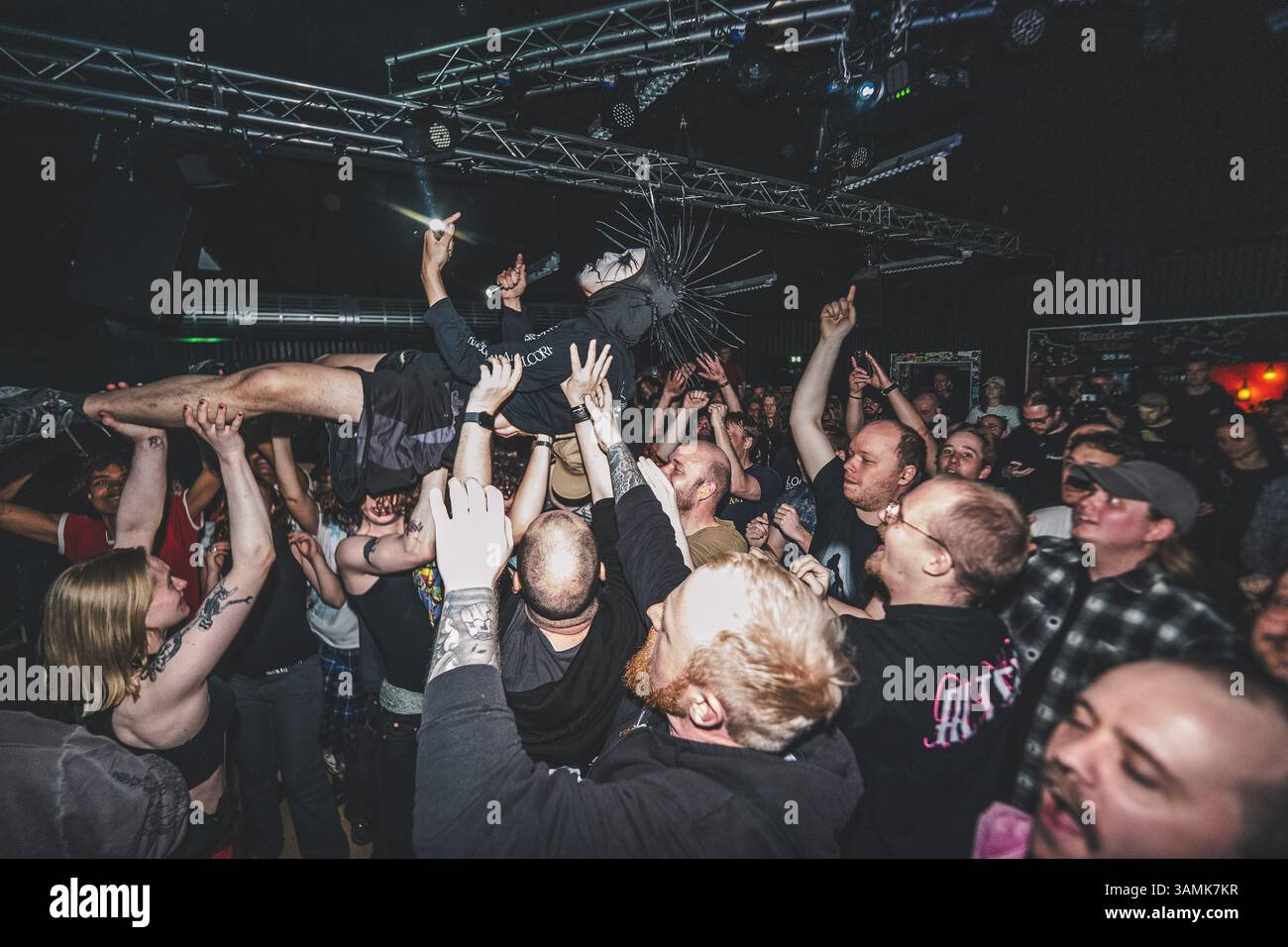 Aarhus, Denmark. 10th, April 2025. The Japanese metal act Violent Magic ...