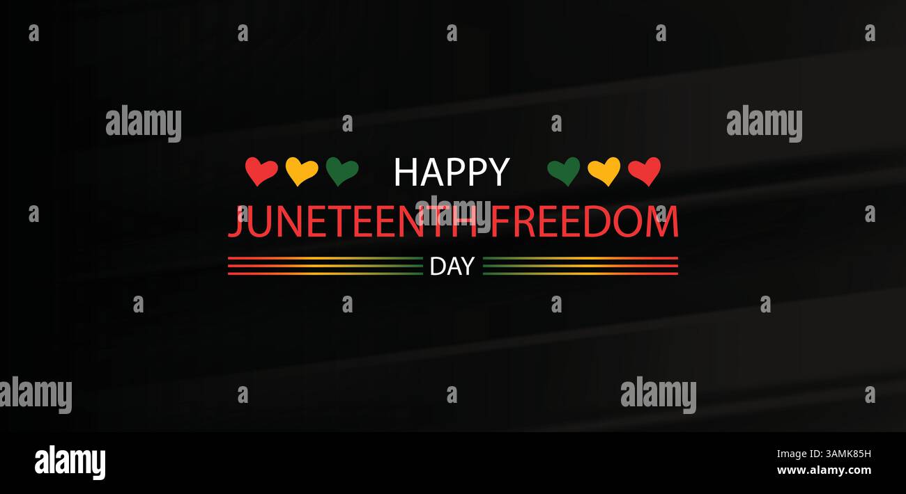 June 19th Remembering the Legacy of Juneteenth Freedom Day Stock Vector Image & Art - Alamy