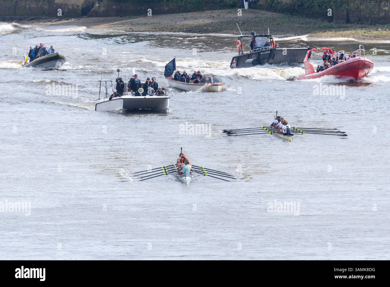 University Boat Race Women's teams approach finish line with chase ...