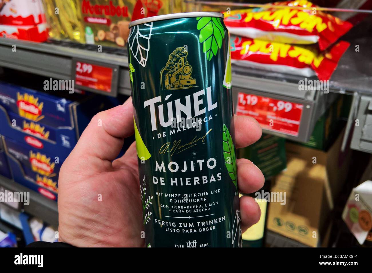 Tunel De Mallorca - Mojito De Hierbas von Antonio Nadal Distilleries ...