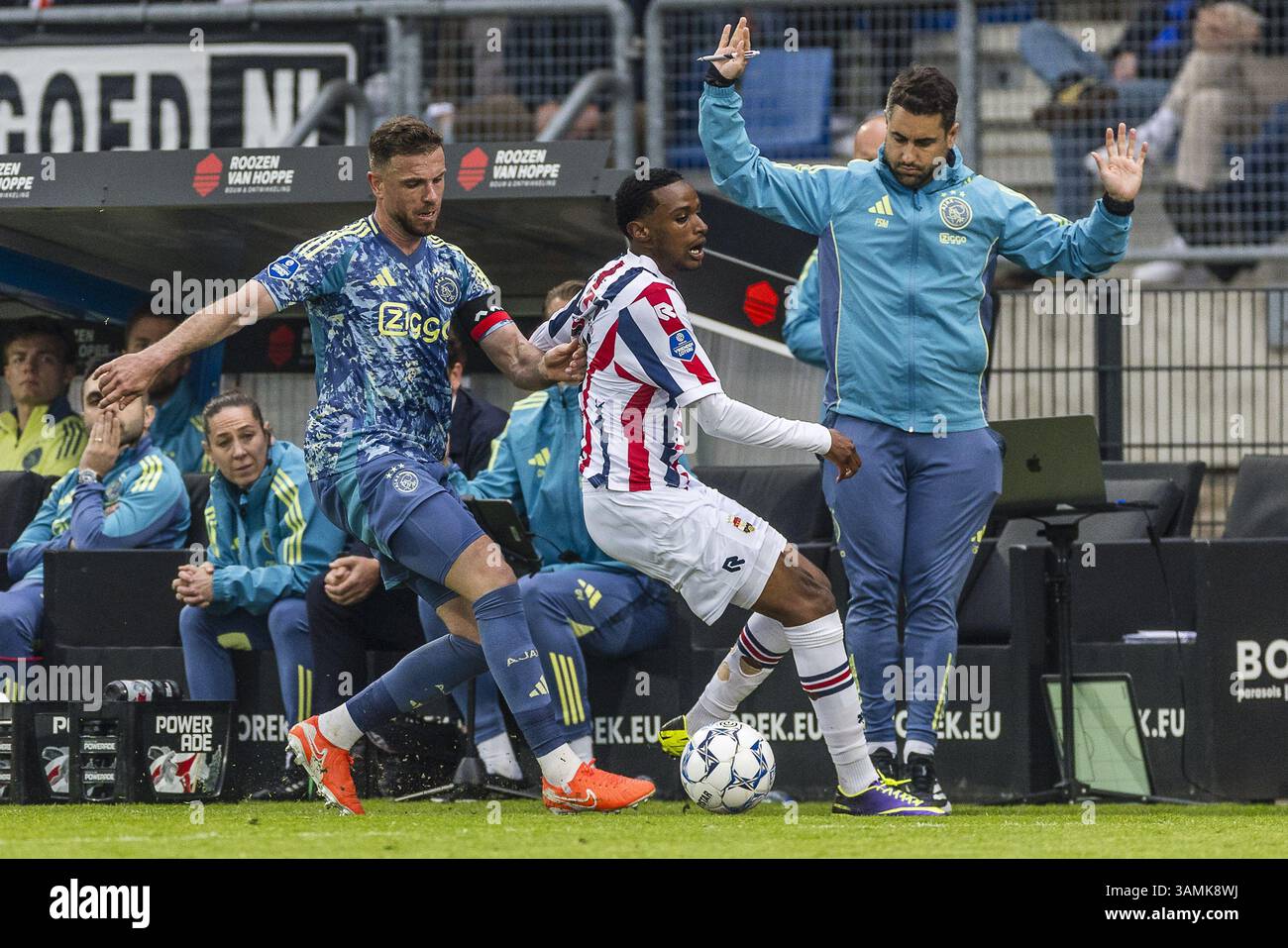 Tilburg, Netherlands. 13th Apr, 2025. TILBURG, 13-04-2025. Koning ...