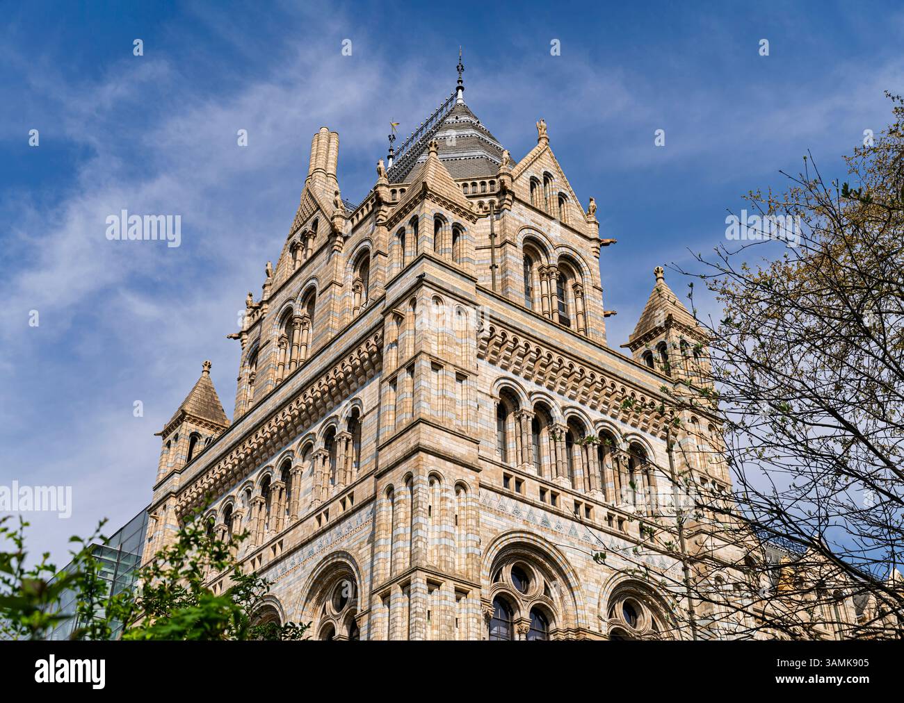 The architecture of the iconic Alfred Waterhouse building of the ...