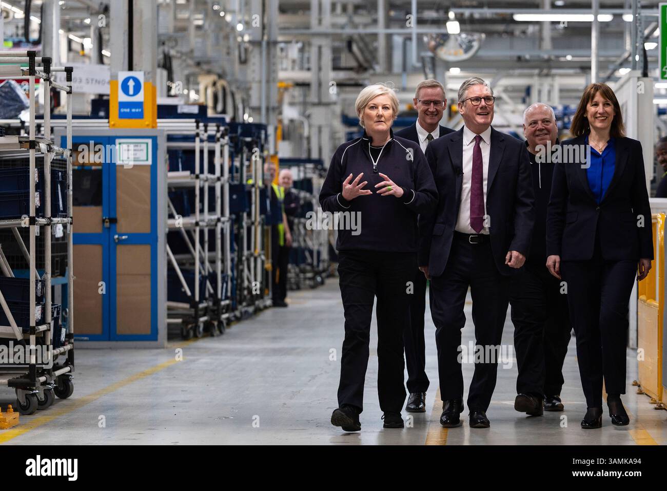 SOLIHULL, ENGLAND, UK - 07 April 2025 - UK Prime Minister Keir Starmer ...
