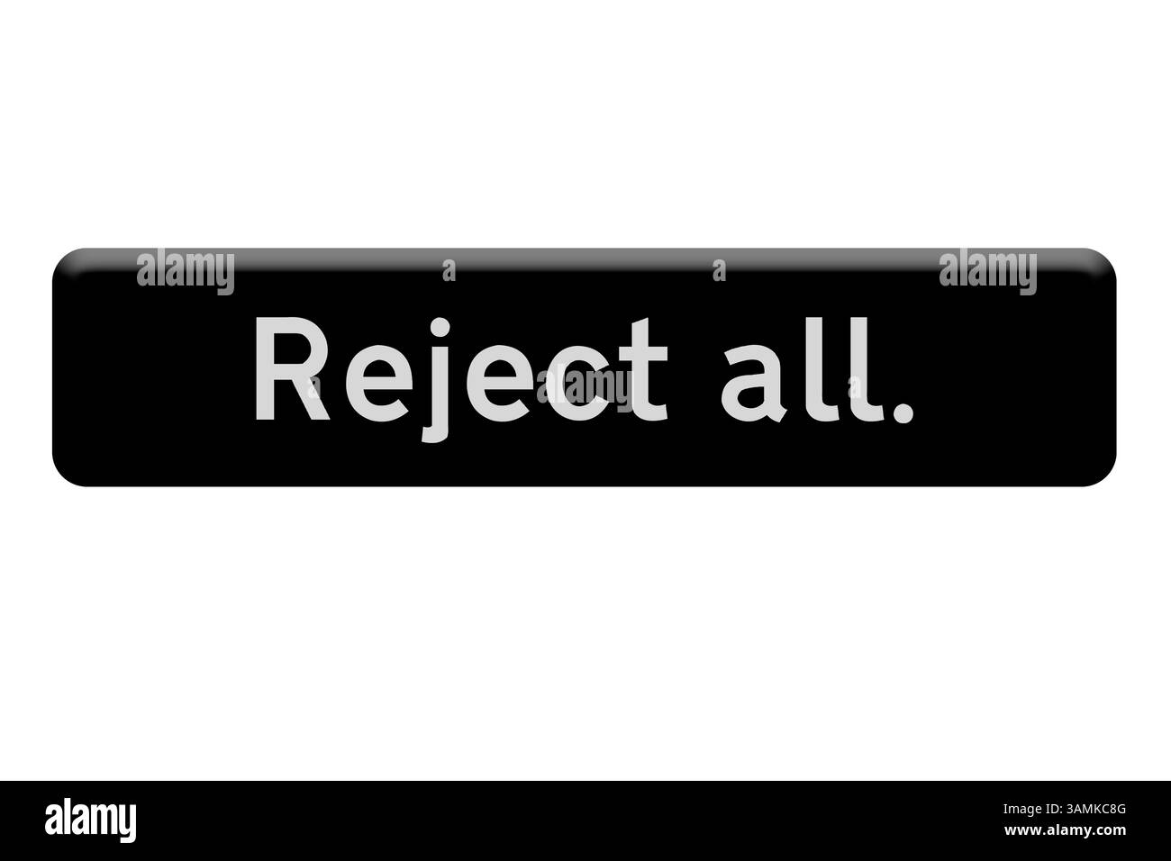 Digital composite. Screen icon for use on internet Reject all. cookies ...