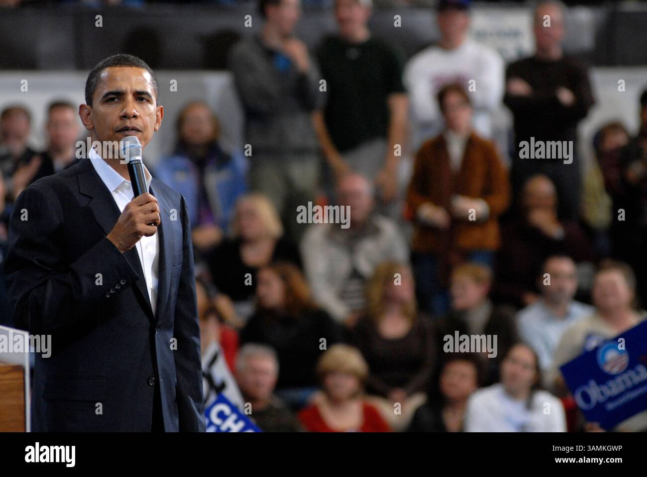 Michelle obama signs hi-res stock photography and images - Alamy