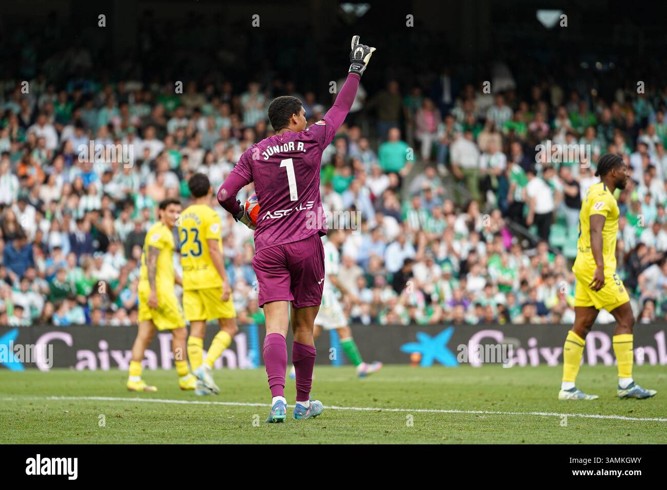 Junior Reis (Villarreal CF goalkeeper) during LaLiga match between Real Betis and Villarreal CF ...