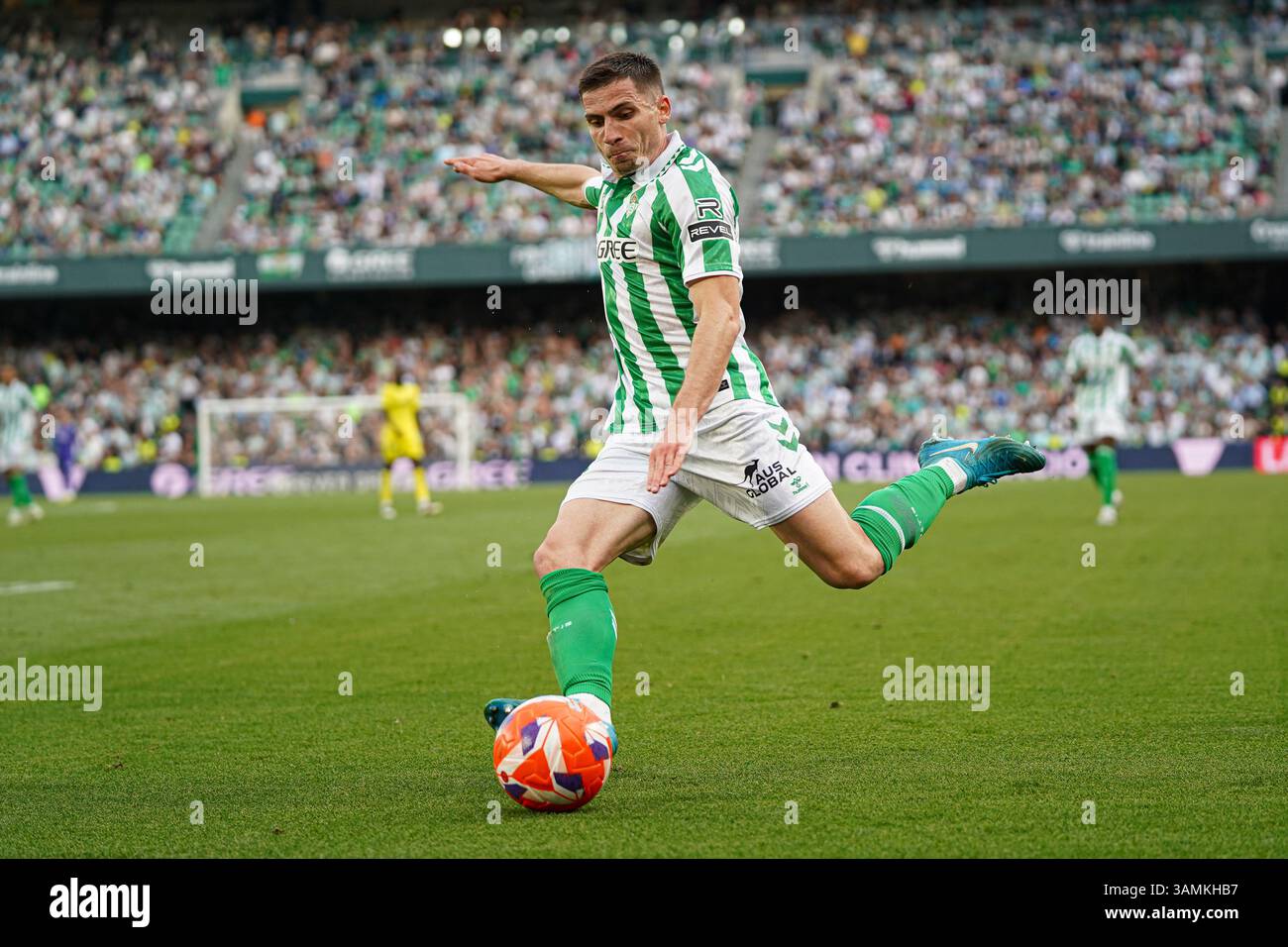 Romain Perraud (Real Betis) during LaLiga match between Real Betis and ...