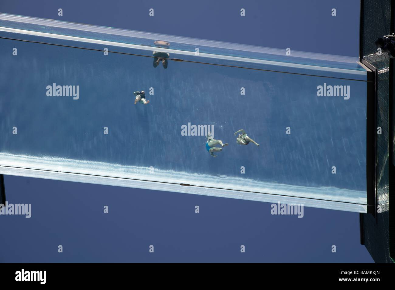 First ever outside pool on 10th floor between two buildings at Embassy ...