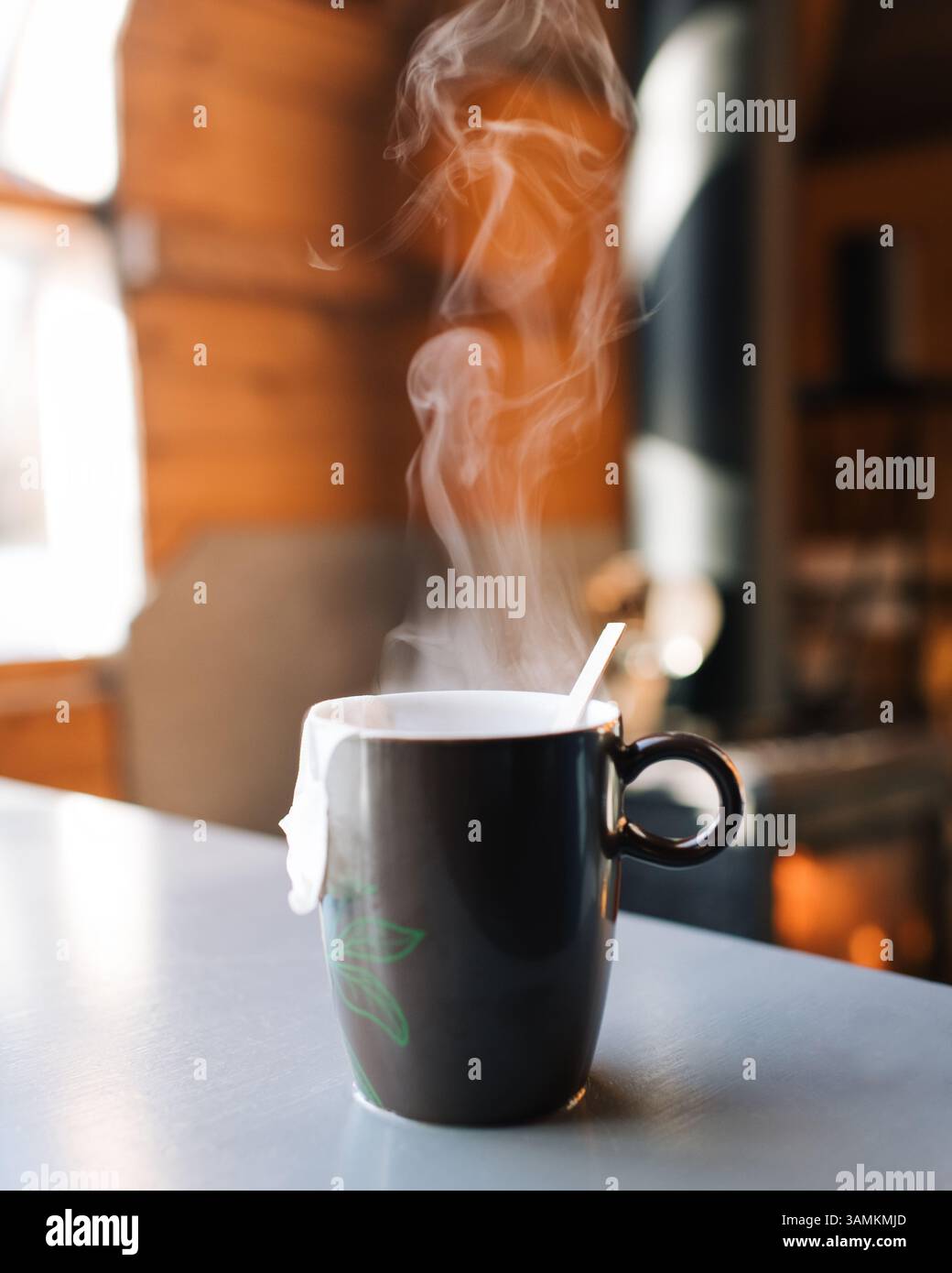 Steam from hot tea in hi-res stock photography and images - Alamy