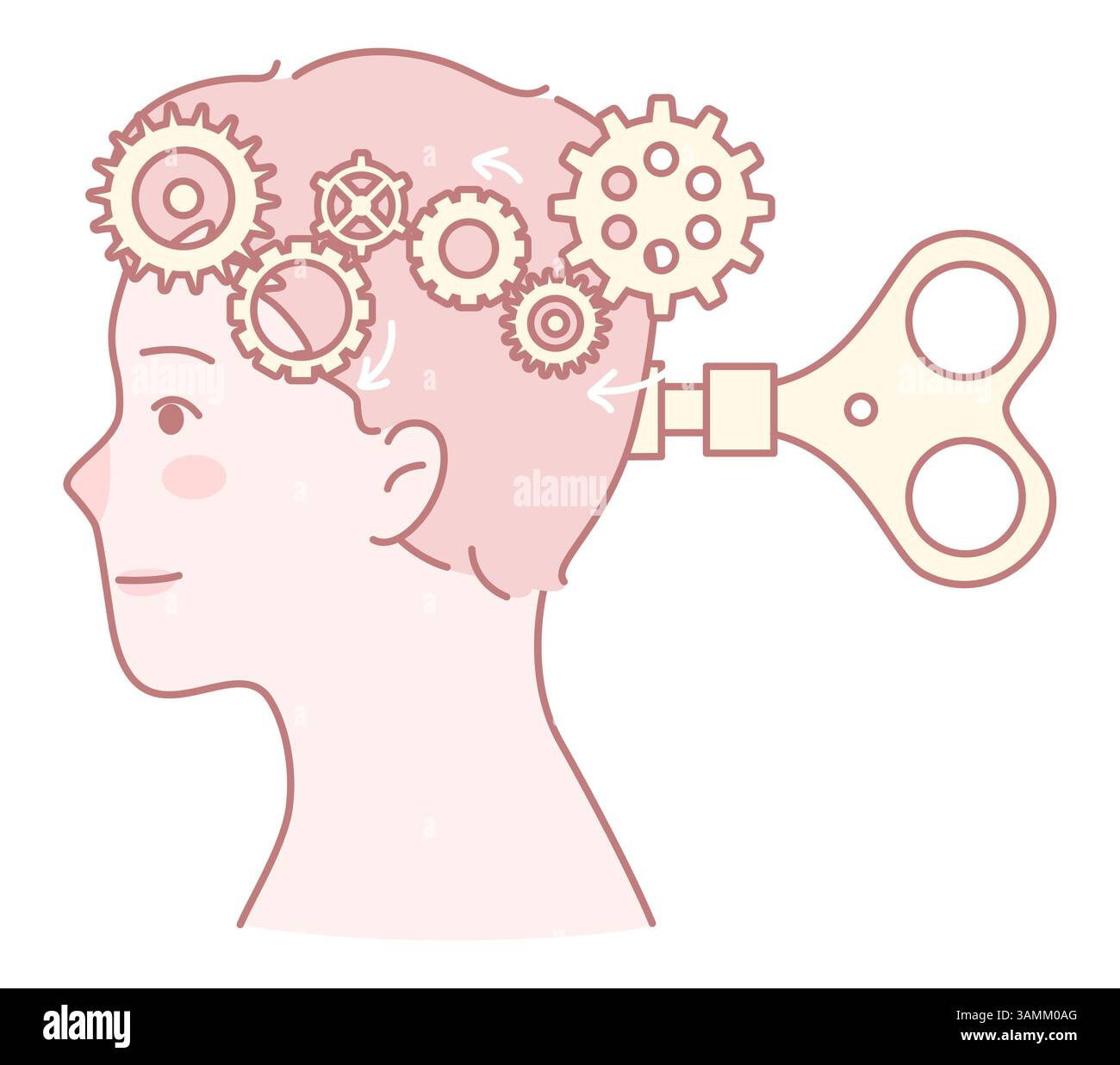 Delightful thinking Stock Vector Images - Alamy