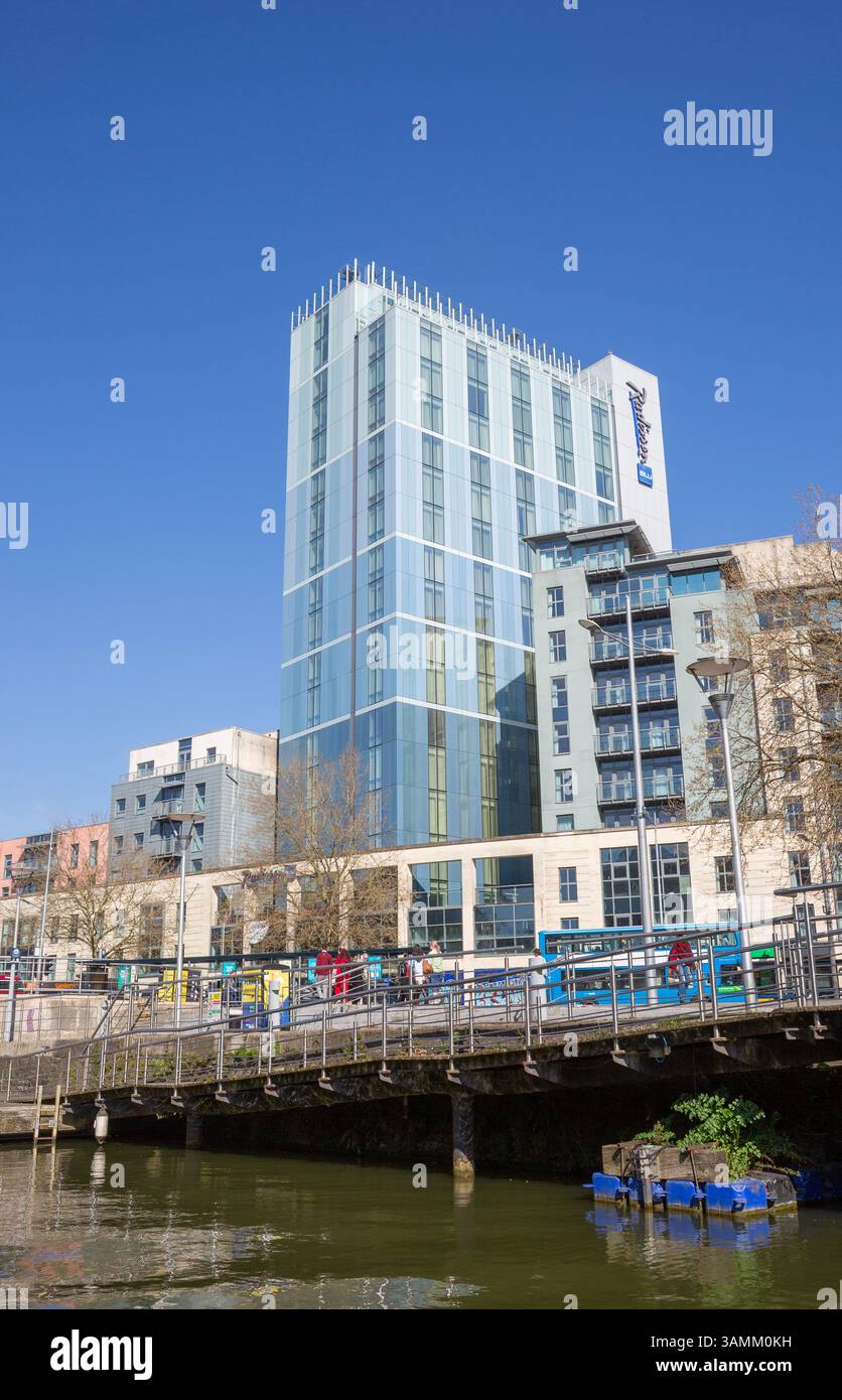 Radisson Blu Hotel, city centre of Bristol, England, UK Stock Photo - Alamy