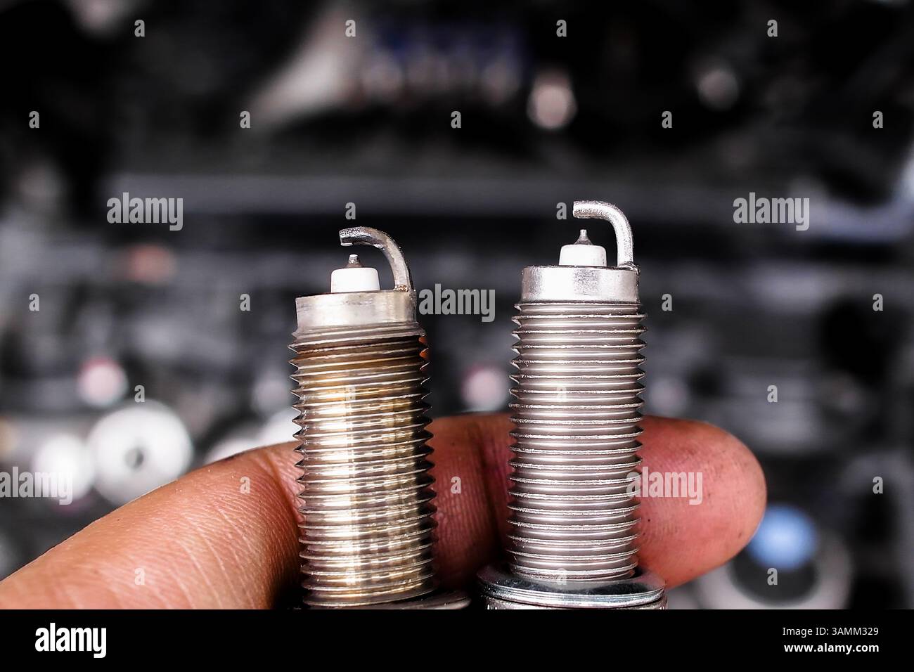 New used spark plugs hi-res stock photography and images - Alamy
