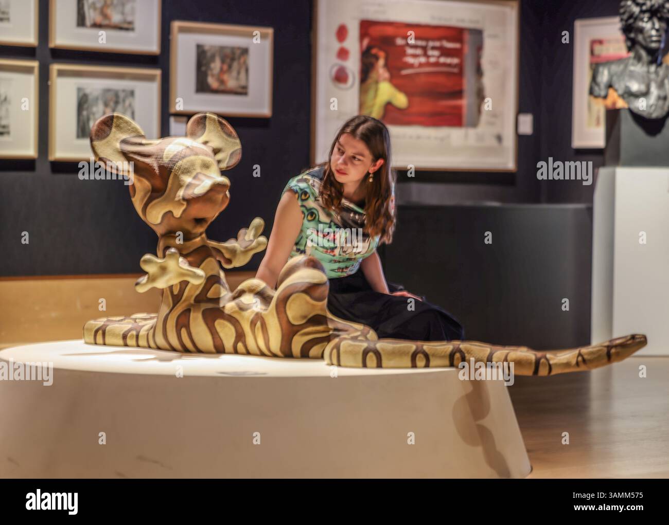 Bonhams New Bond Street, London. 14 April 2025. Banksy (born 1974 ...