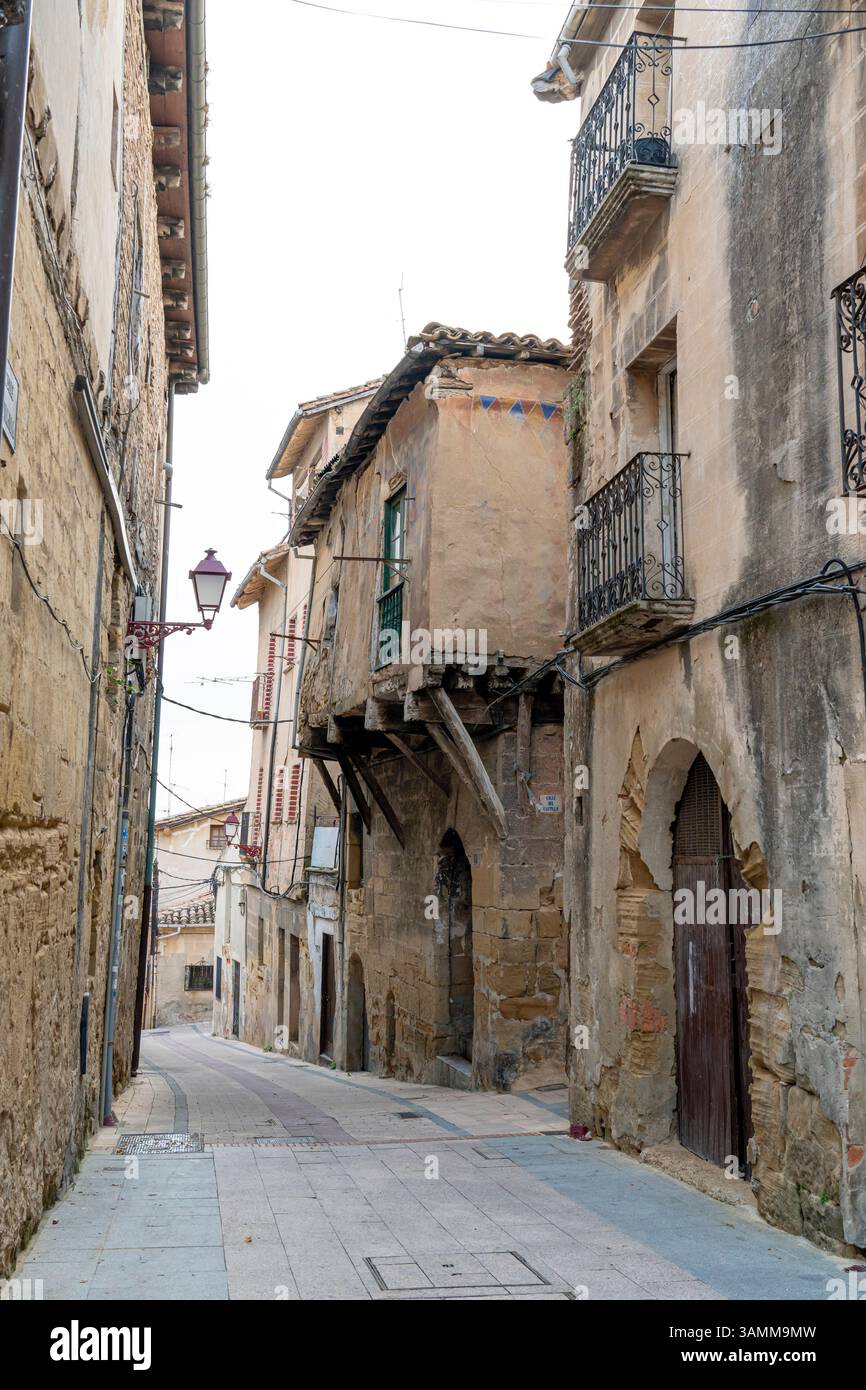 Scenic Old Streets in Haro, La Rioja, Spain: A Cultural Journey Stock ...