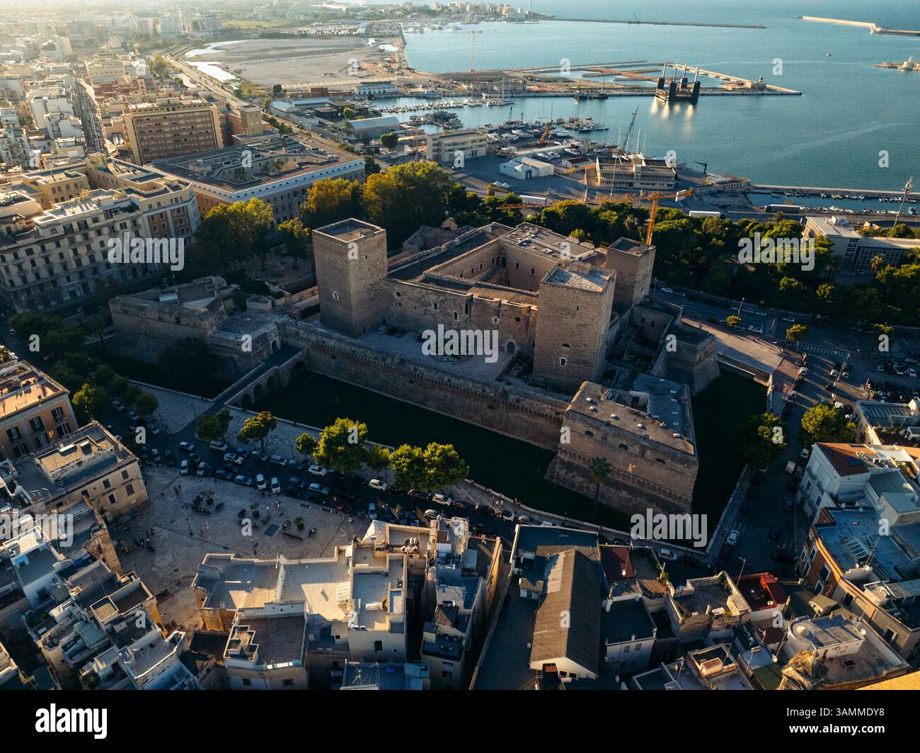 Beautiful landscape svevo castle hi-res stock photography and images ...