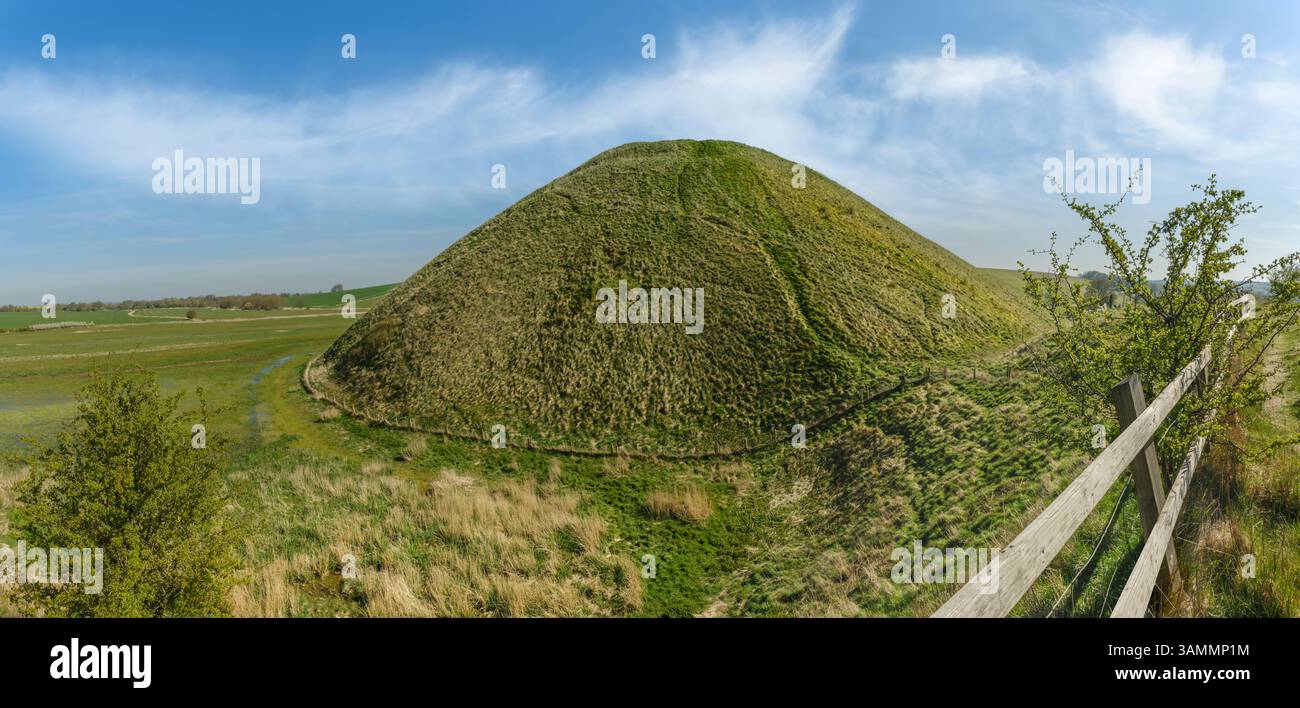 Silbury Hill, Wiltshire - Silbury Hill is the largest artificial ...