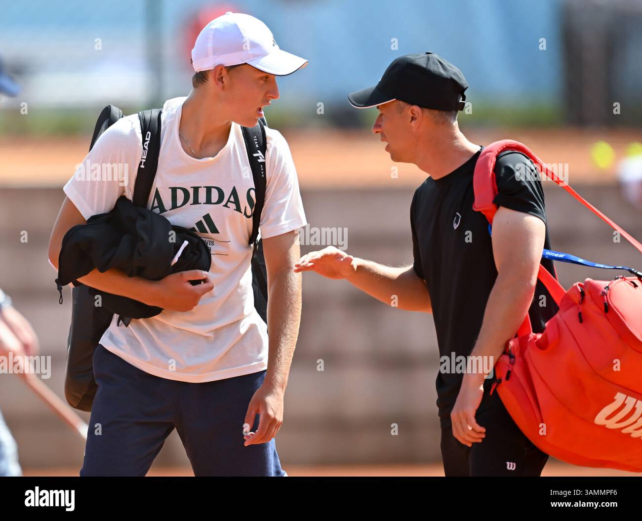 Munich, Germany. 14th Apr, 2025. Tennis: ATP Tour - Munich, men's ...