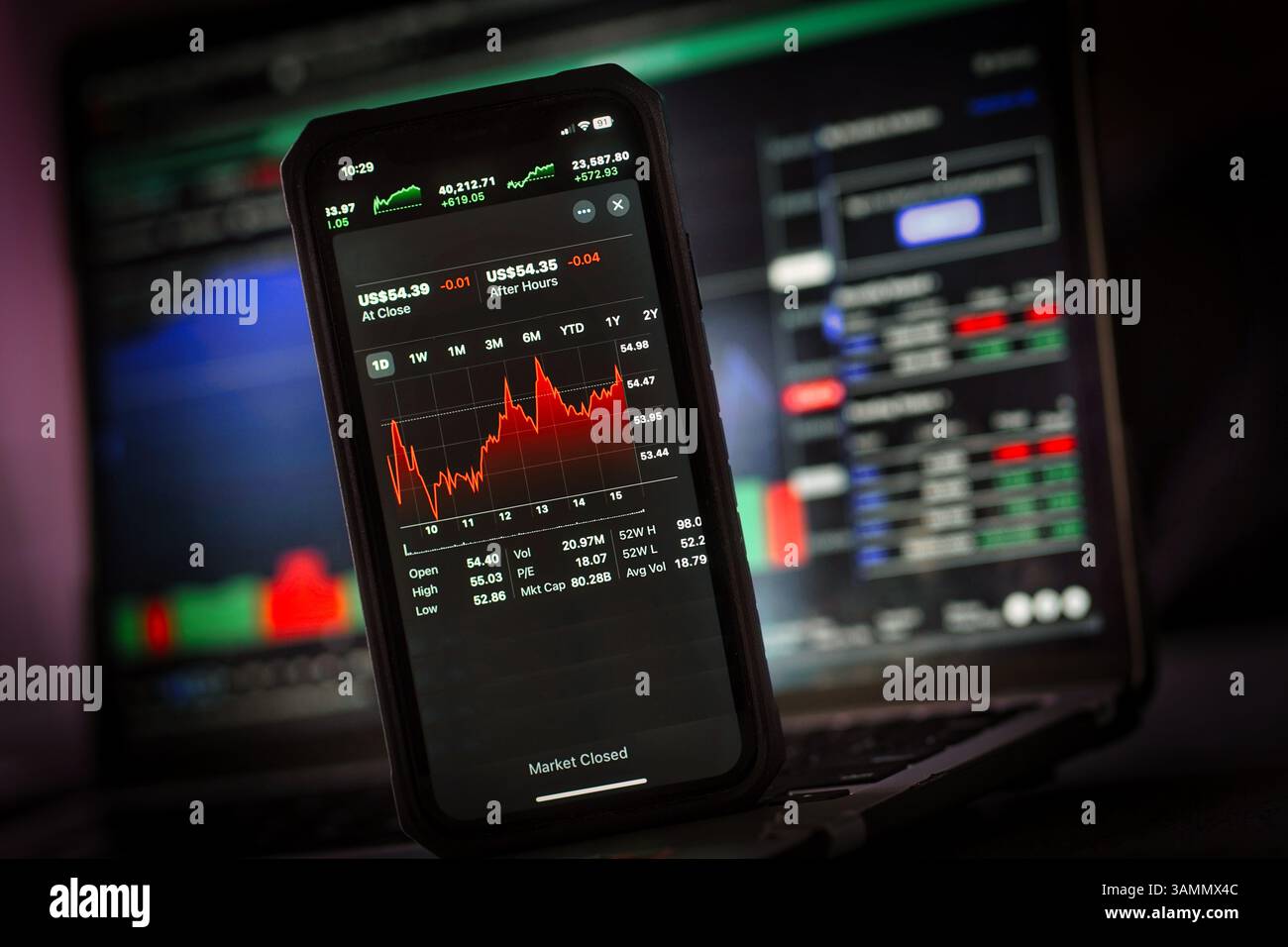 Stock market watching hi-res stock photography and images - Alamy
