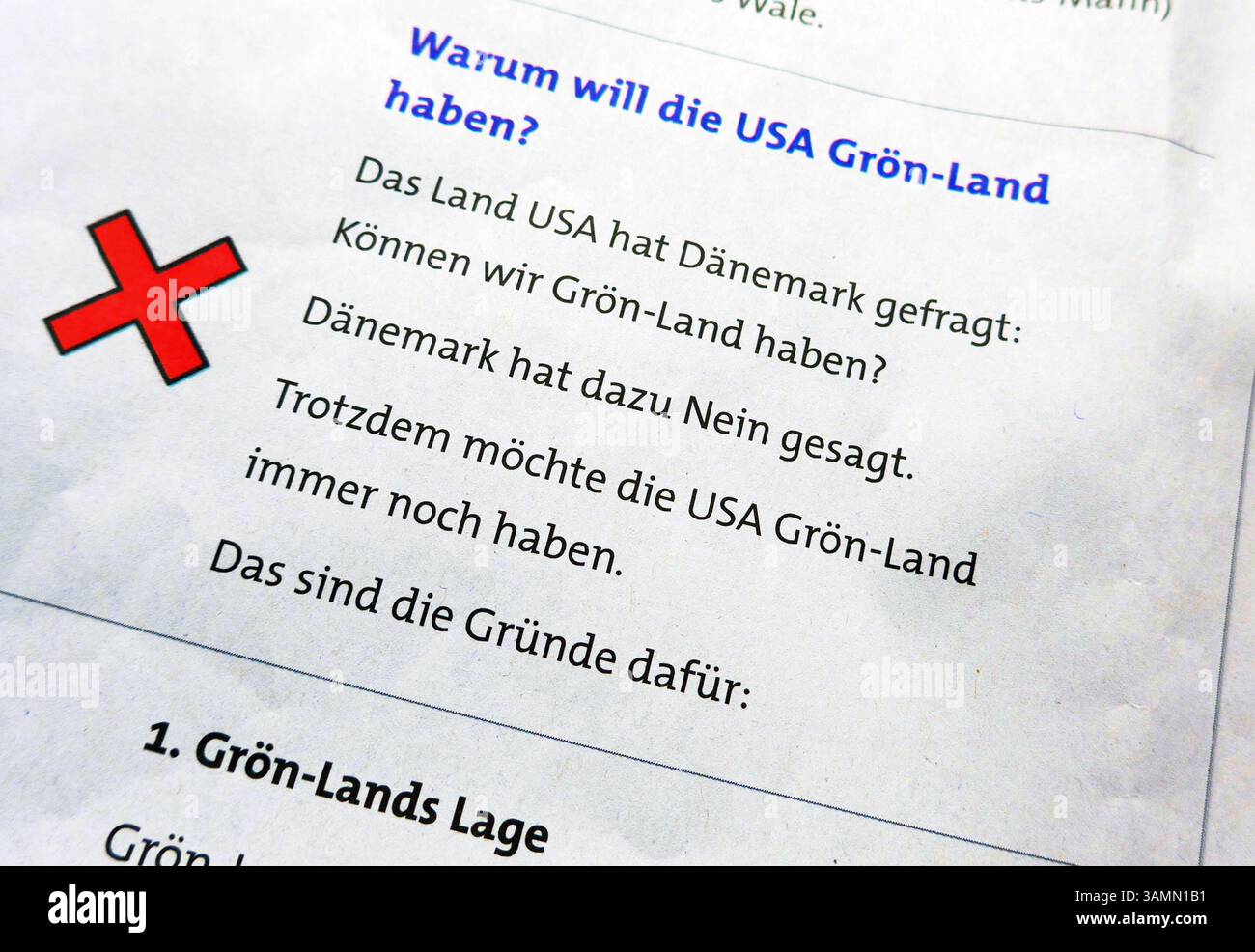 Die Bundestags-Wochenzeitung Das Parlament erklärt in ihrer Beilage in ...