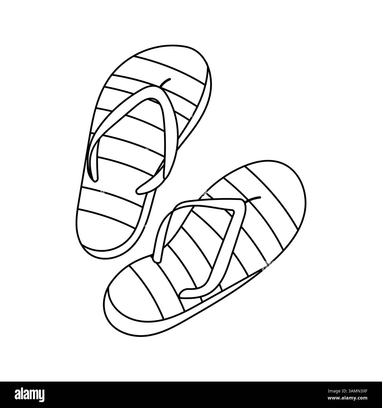 Summer coloring page printable hi-res stock photography and images - Alamy