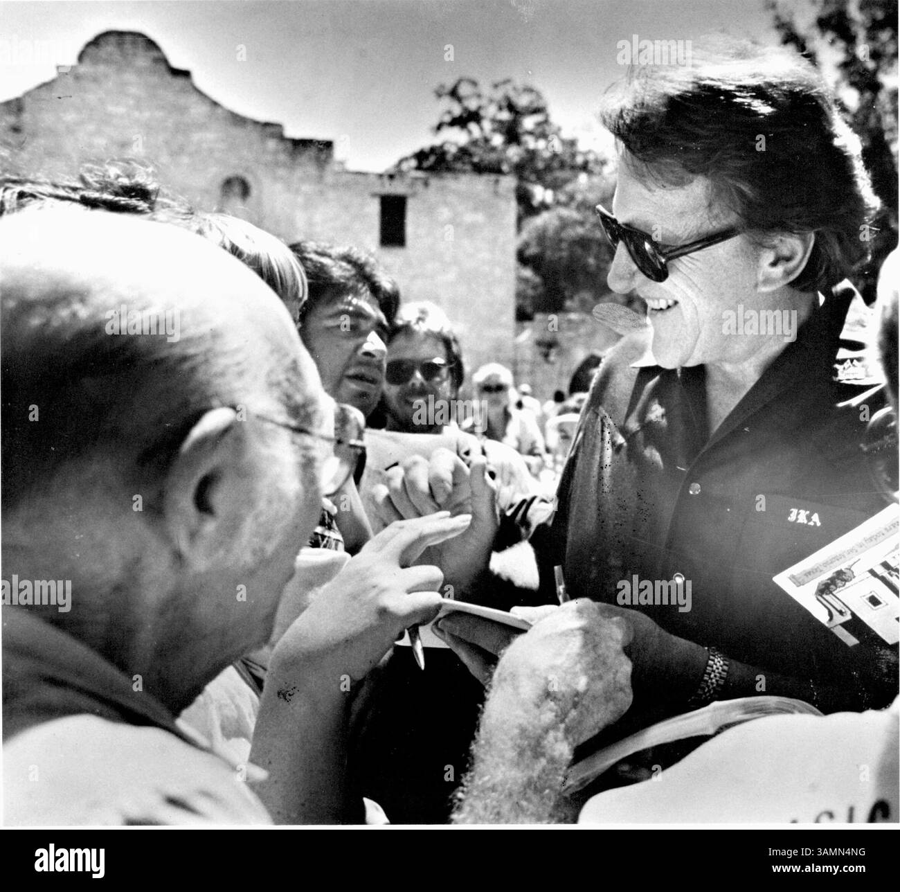 James bowie alamo Black and White Stock Photos & Images - Alamy