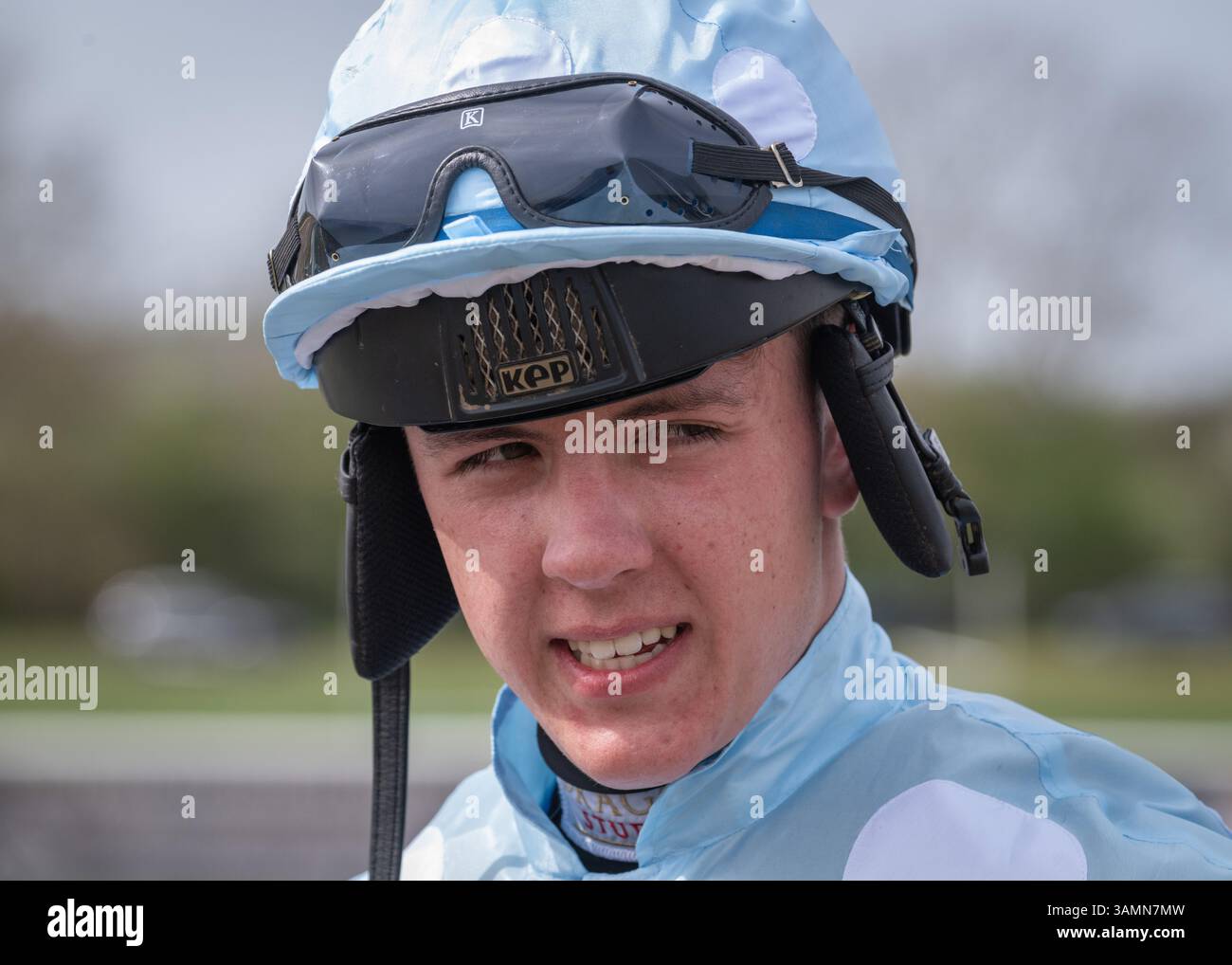 Edward Vaughan - Jockey Stock Photo - Alamy