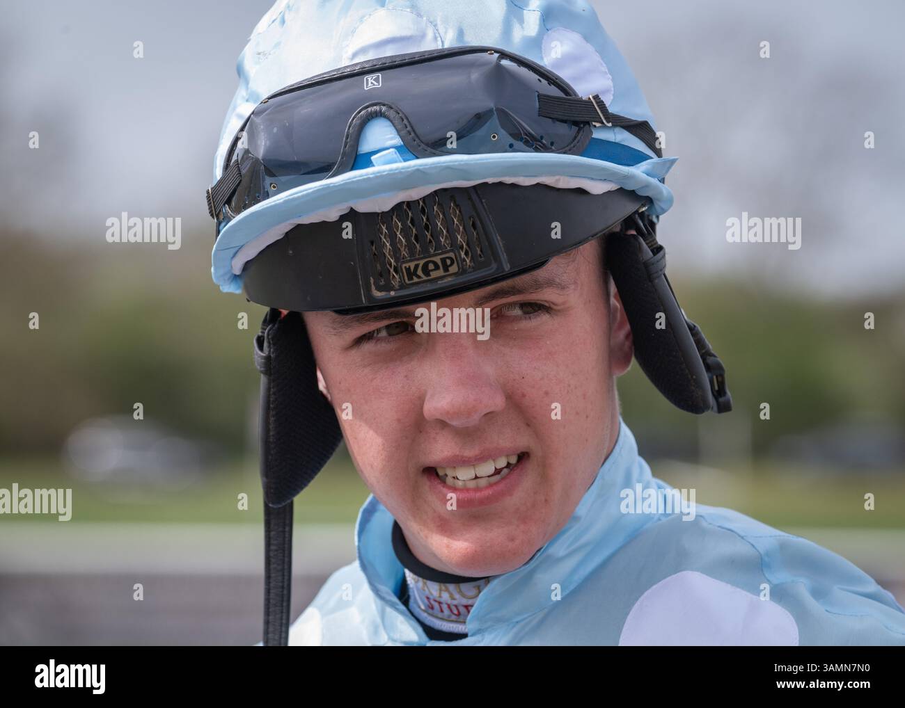 Edward Vaughan - Jockey Stock Photo - Alamy