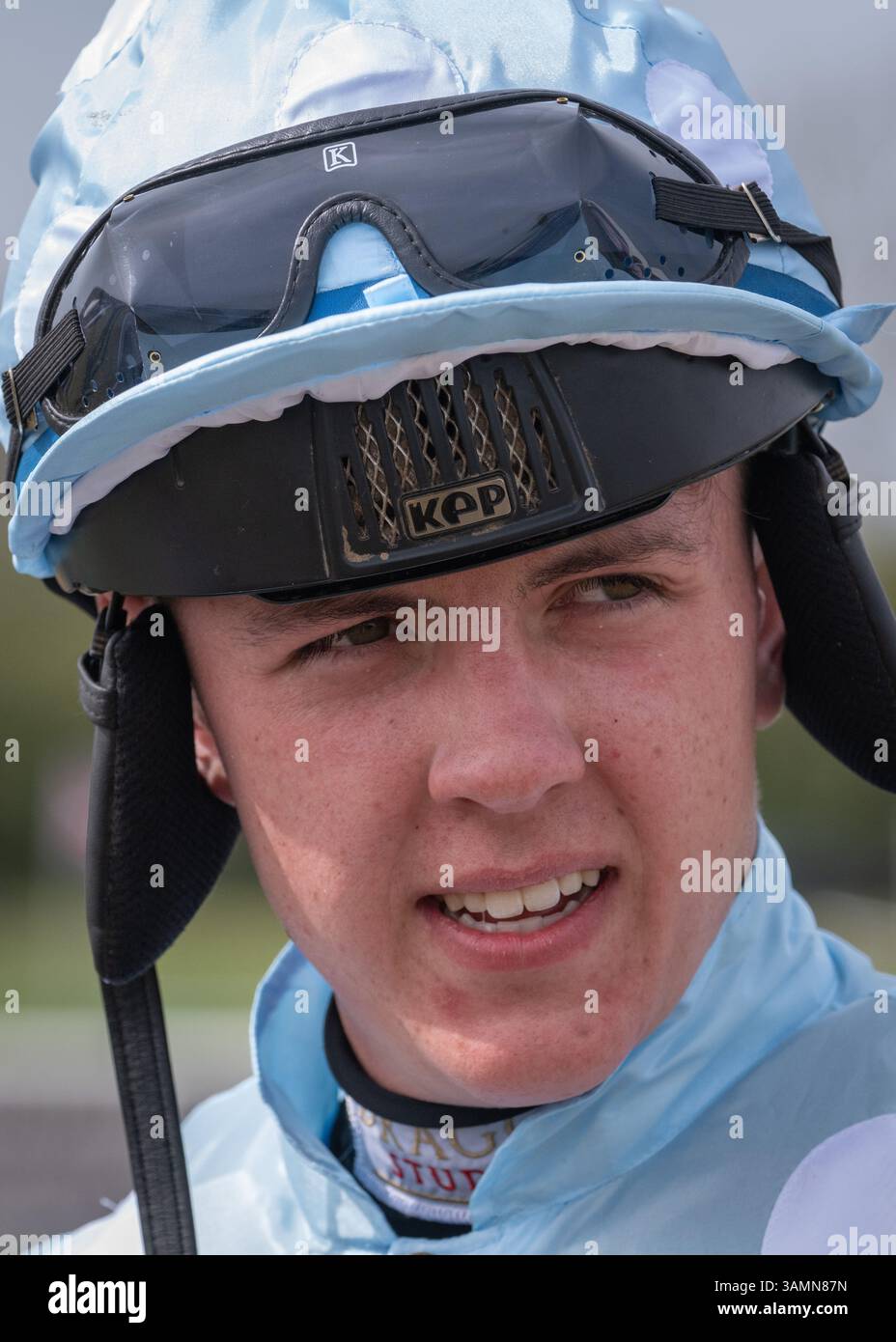 Edward Vaughan - Jockey Stock Photo - Alamy