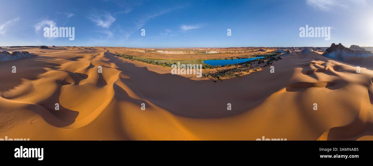 Aerial view of South Sahara, Chad Stock Photo - Alamy