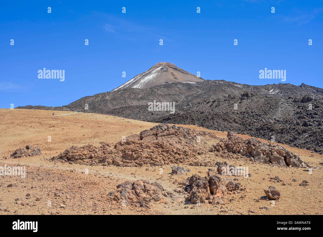 Gipfel Vulkan Pico del Teide, Parque Nacional del Teide, Teneriffa ...
