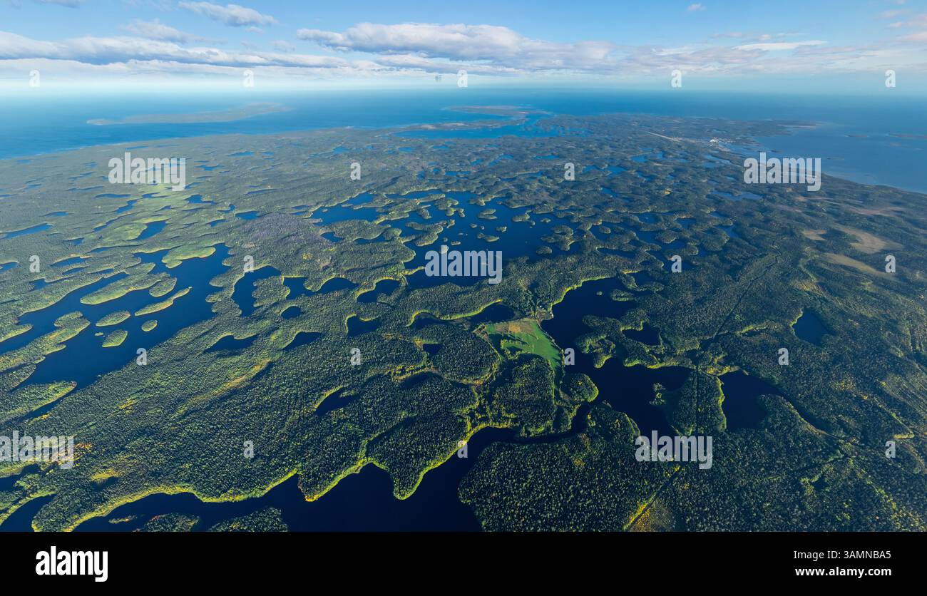 Birds eye view solovetsky hi-res stock photography and images - Alamy