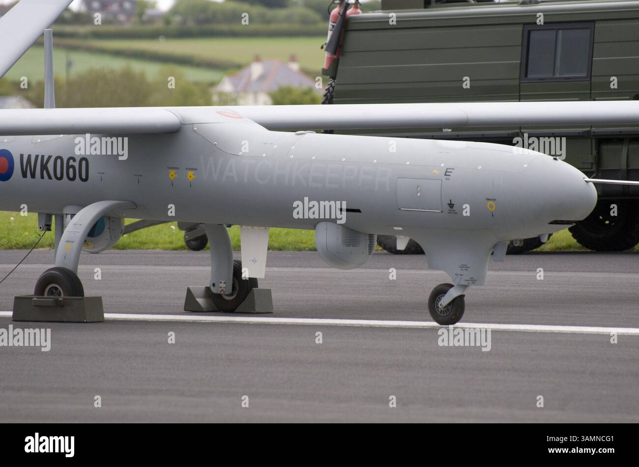 May 22, 2013 - Aberporth, West Wales, Wales - Watchkeeper UAV 'drone ...