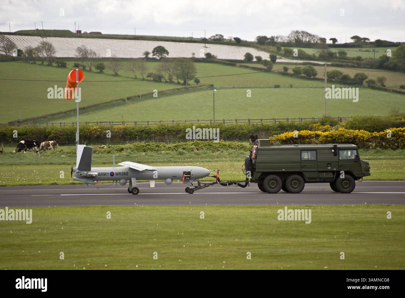 May 22, 2013 - Aberporth, West Wales, Wales - UK Army Watchkeeper drone ...