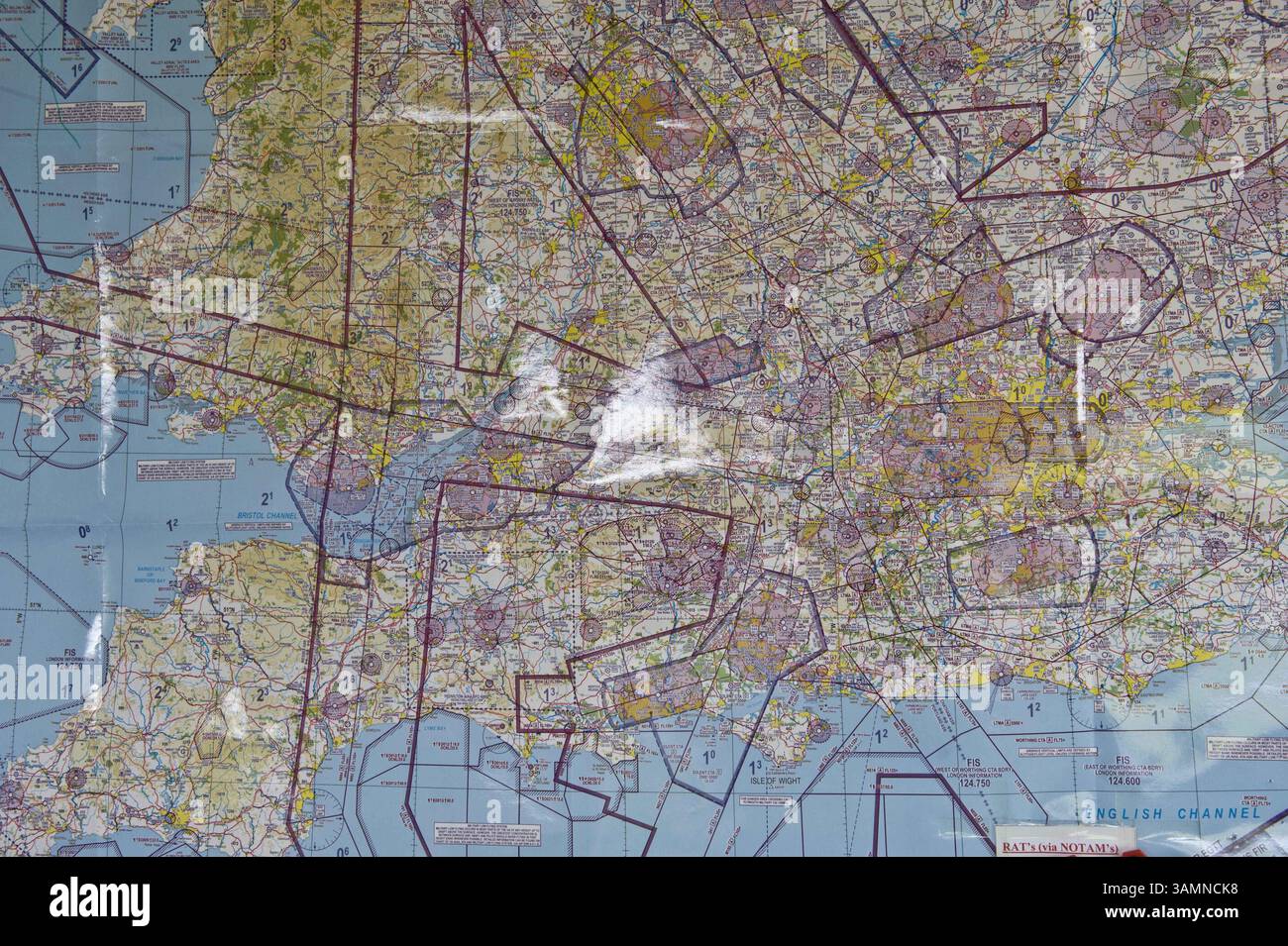 May 22, 2013 - Aberporth, West Wales, Wales - map showing boundaries of ...