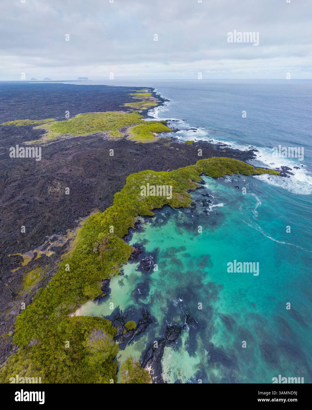 Isabela island aerial hi-res stock photography and images - Alamy