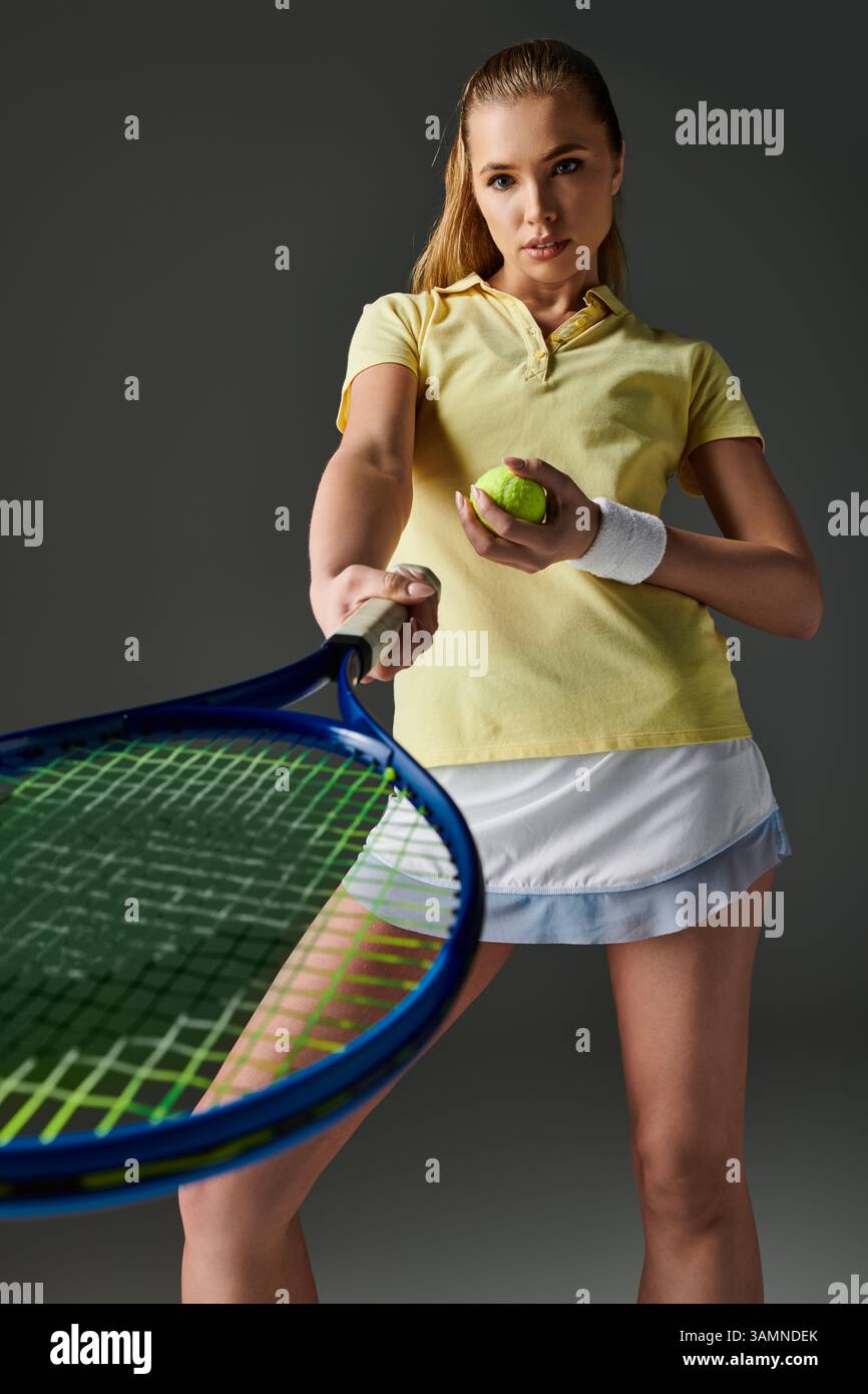 Dynamic indoor tennis setting hi-res stock photography and images - Alamy