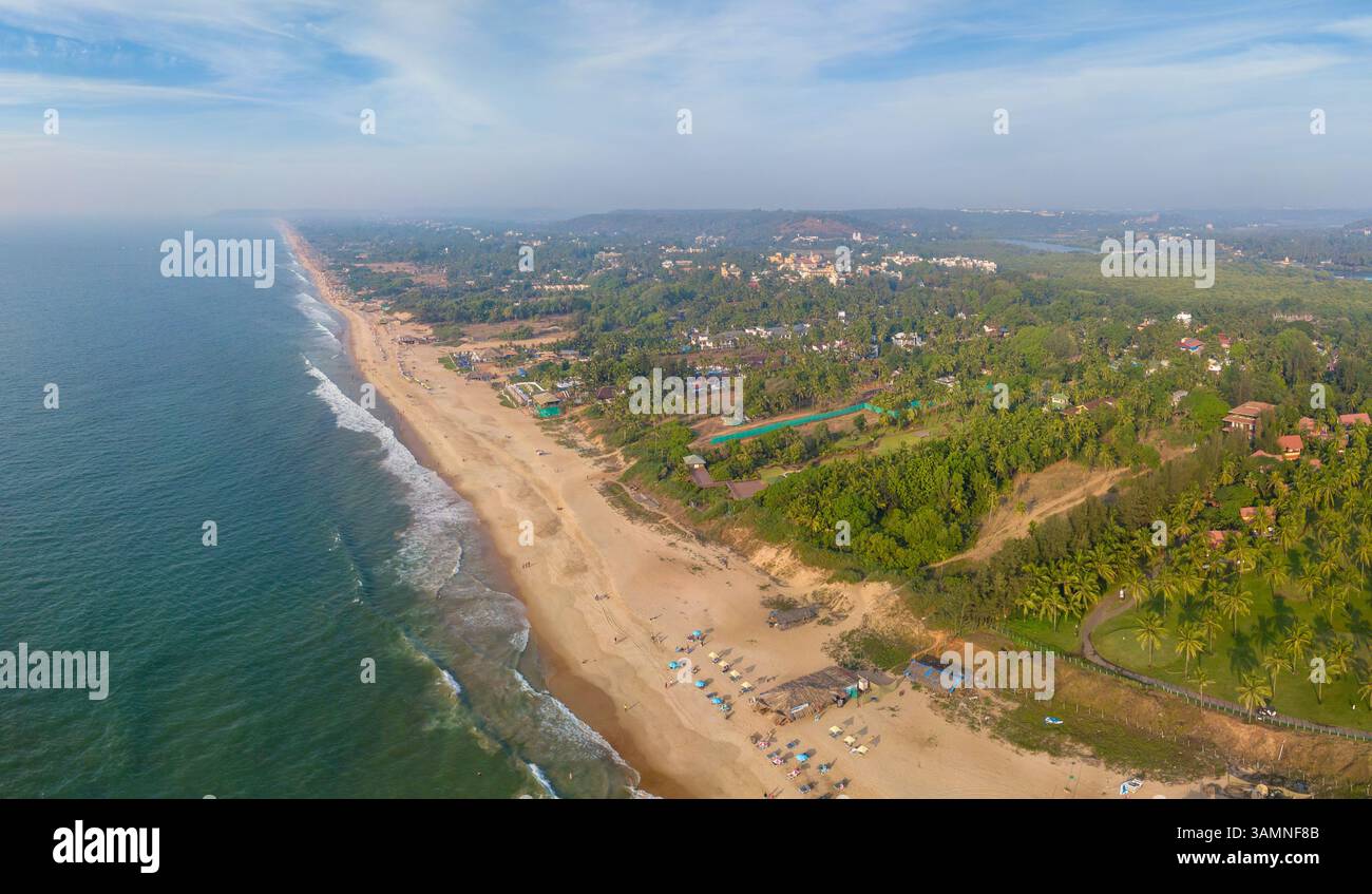 Aerial view of North Goa landscape, India Stock Photo - Alamy