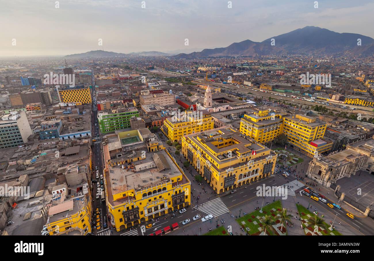 Drone flight lima hi-res stock photography and images - Alamy