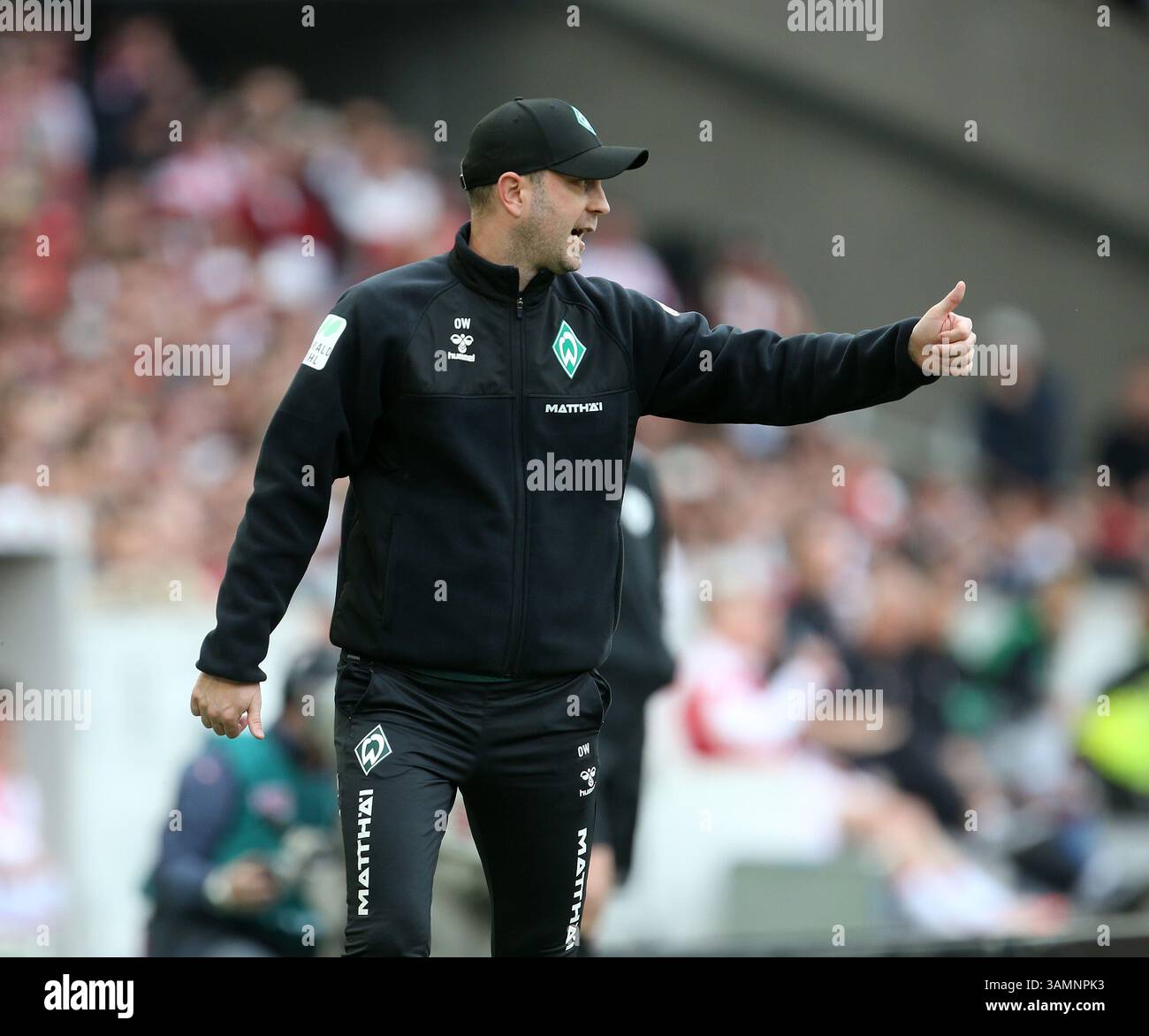 Trainer Ole Werner (Bremen) . Sport: Fussball: 1. Bundesliga : Saison ...