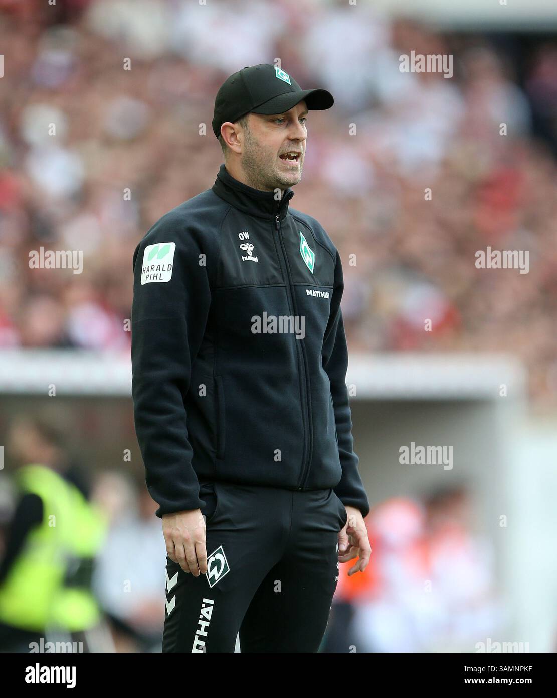 Trainer Ole Werner (Bremen) . Sport: Fussball: 1. Bundesliga : Saison ...