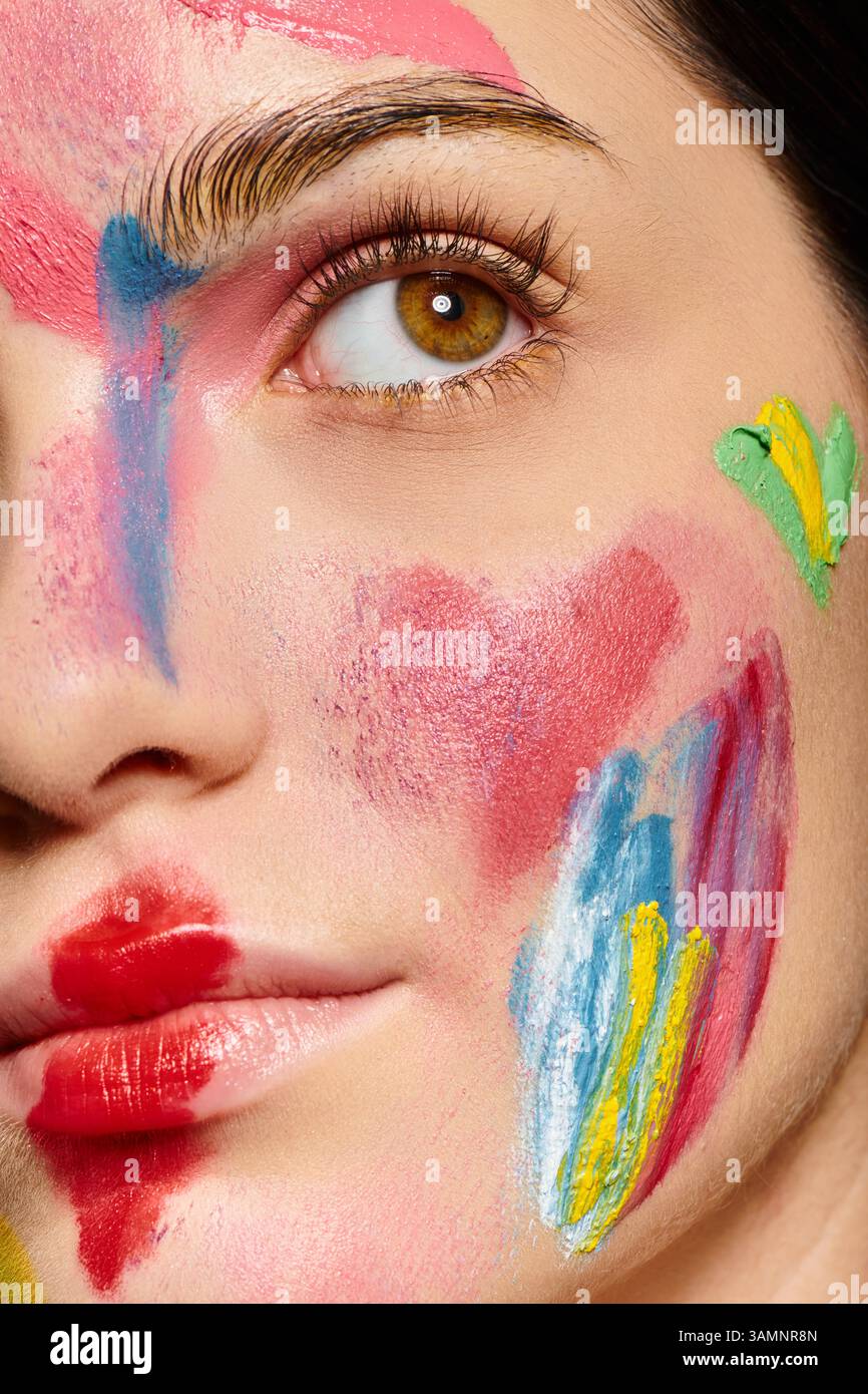 Vibrant young woman flaunts hi-res stock photography and images - Alamy