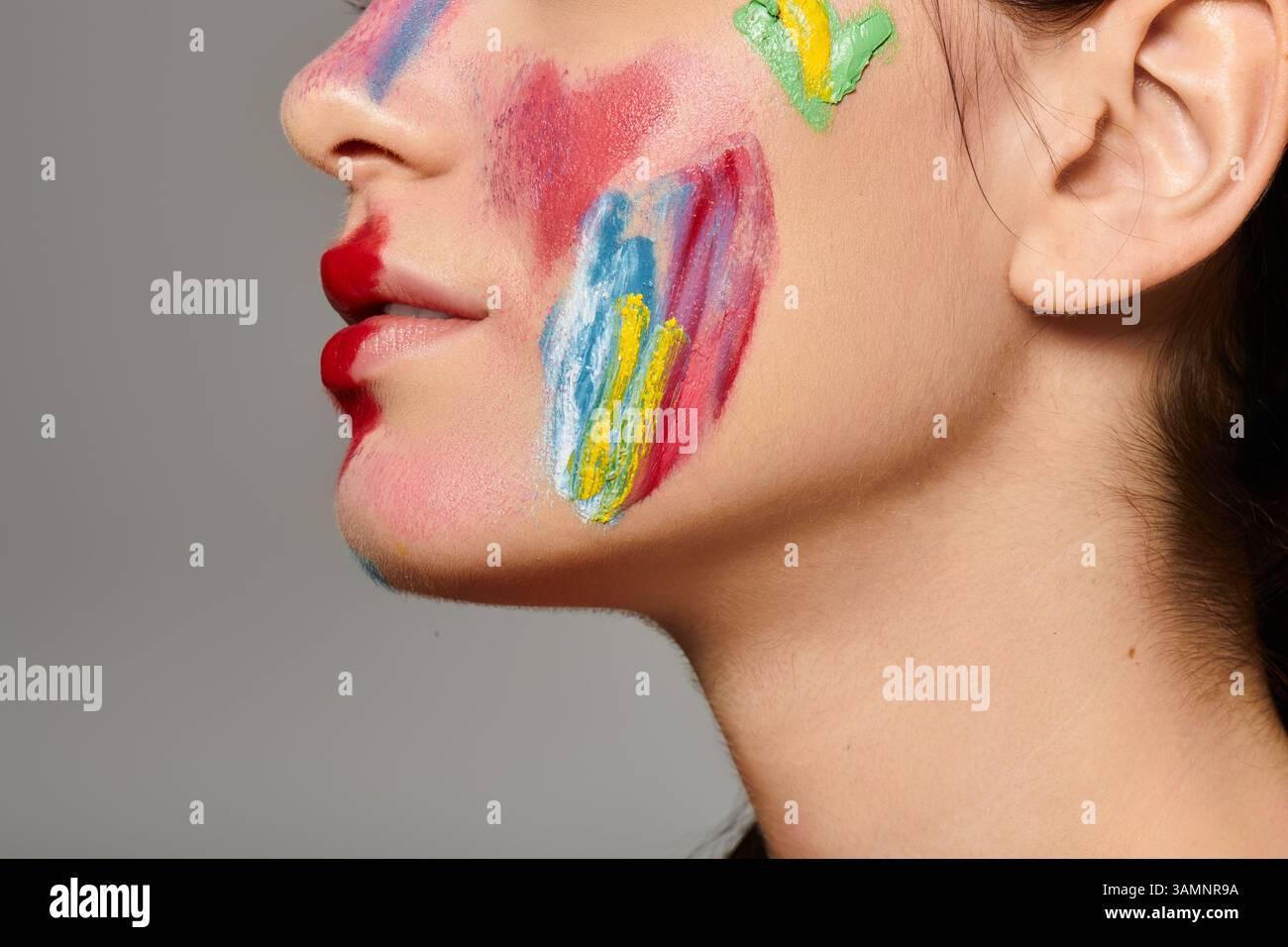 Vibrant young woman flaunts hi-res stock photography and images - Alamy