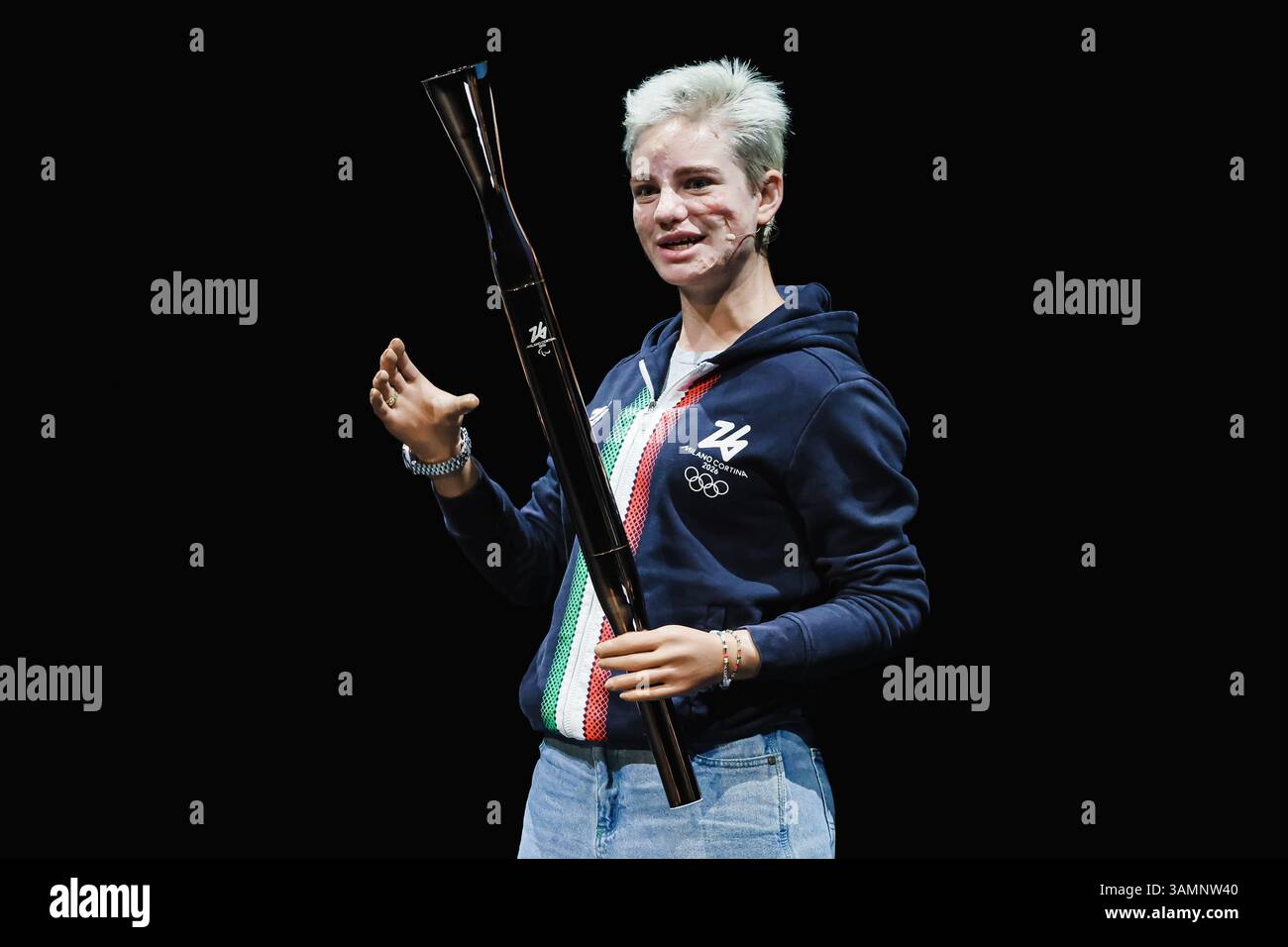 Milan, Italy. 14th Apr, 2025. Milan, The press conference for the ...